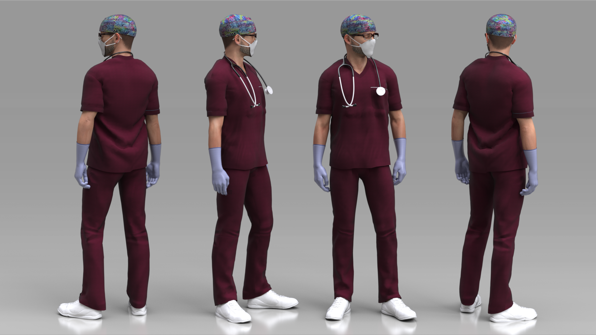 Medical Combo - Character Creator/Outfit - Reallusion Content Store