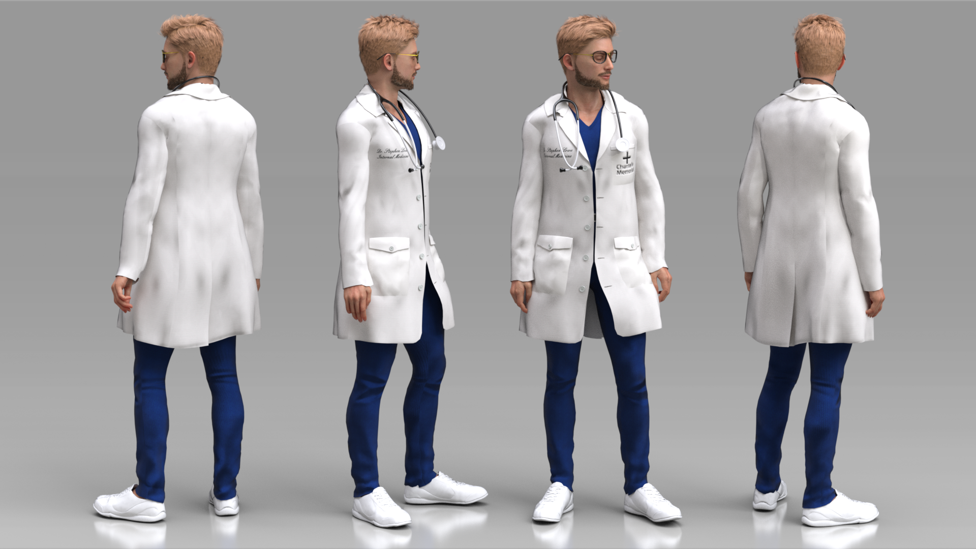 Medical Combo - Character Creator/Outfit - Reallusion Content Store