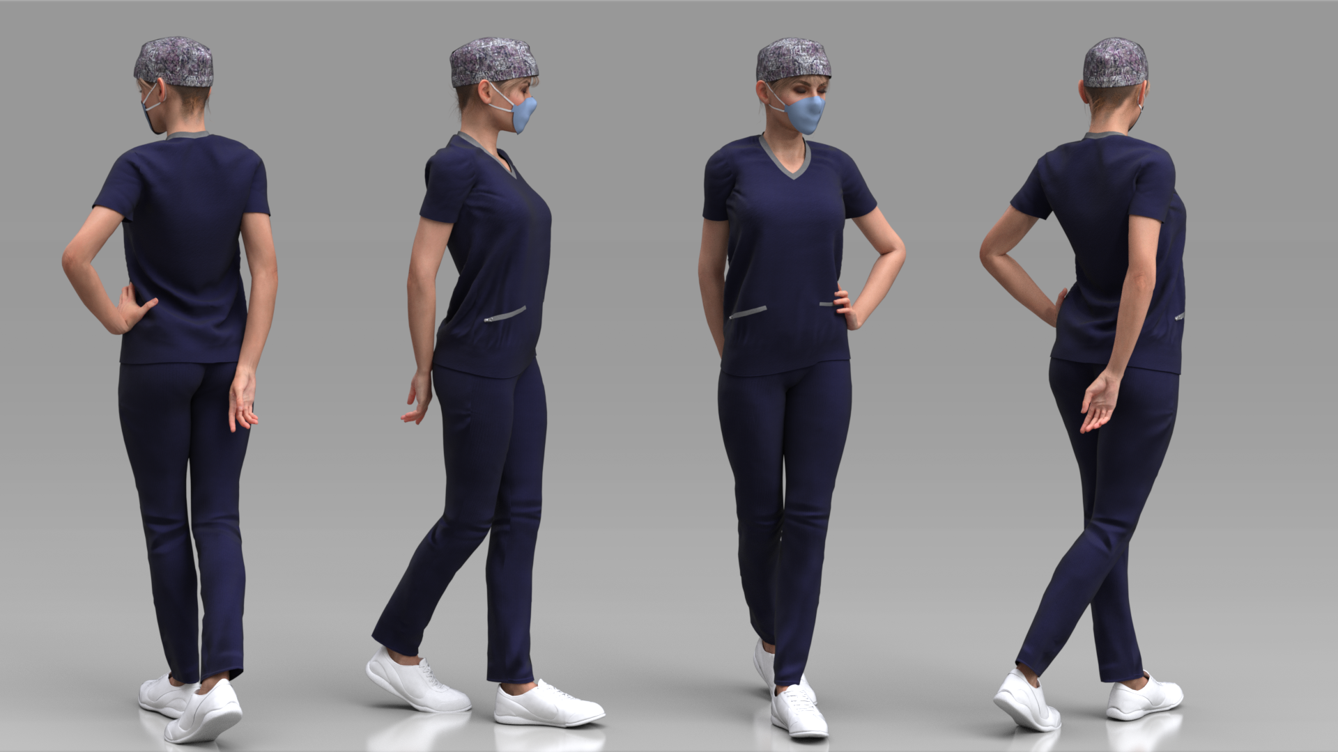 Medical Combo - Character Creator/Outfit - Reallusion Content Store
