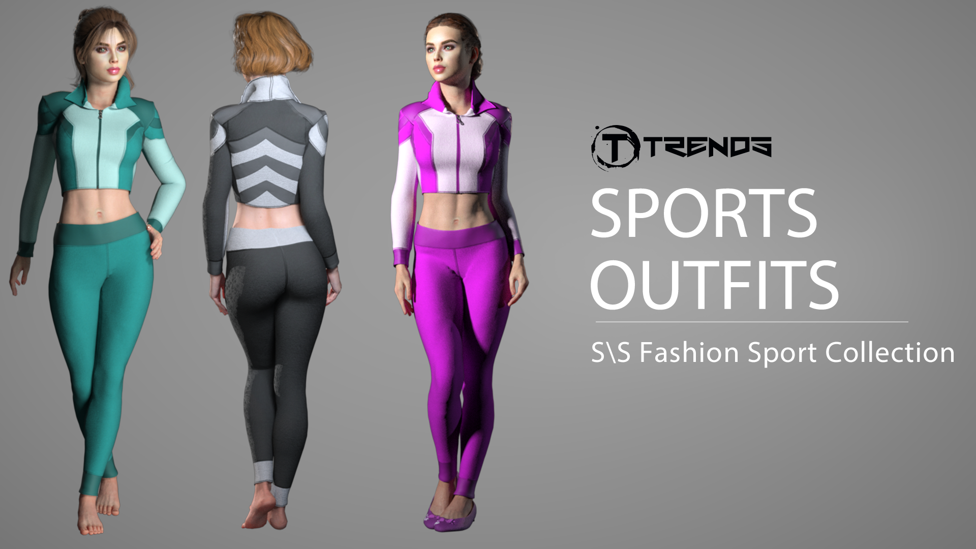 Sports Outfits - Character Creator/Outfit - Reallusion Content Store