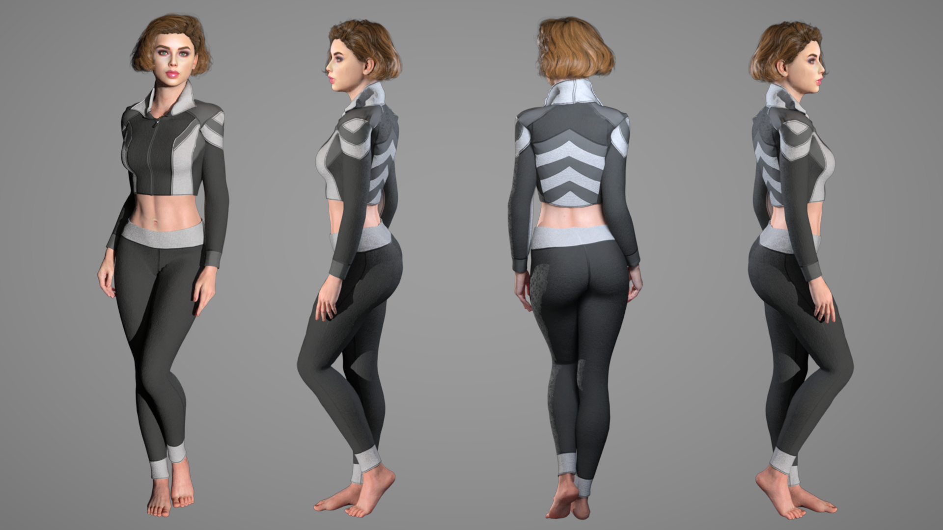 Sports Outfits - Character Creator/Outfit - Reallusion Content Store