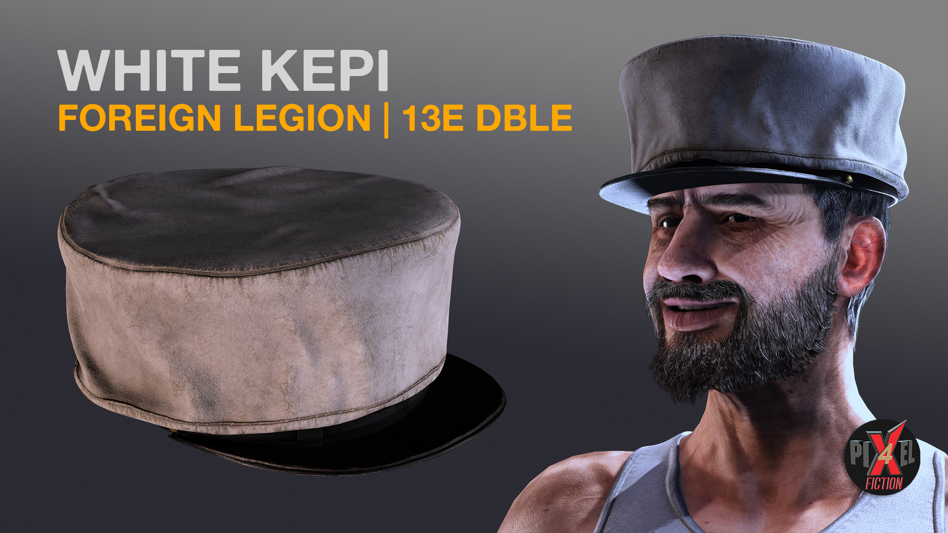 13e DBLE - Foreign Legion Desert Bundle - Character Creator/Outfit - Reallusion Content Store