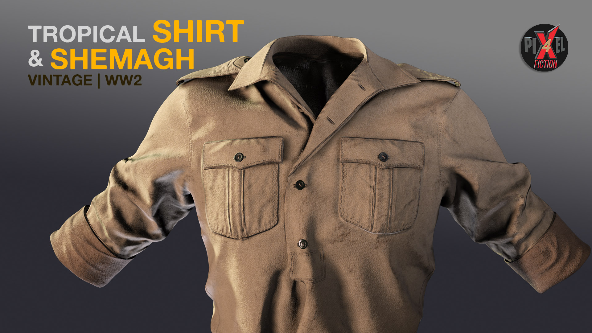 13e DBLE - Foreign Legion Desert Bundle - Character Creator/Outfit - Reallusion Content Store