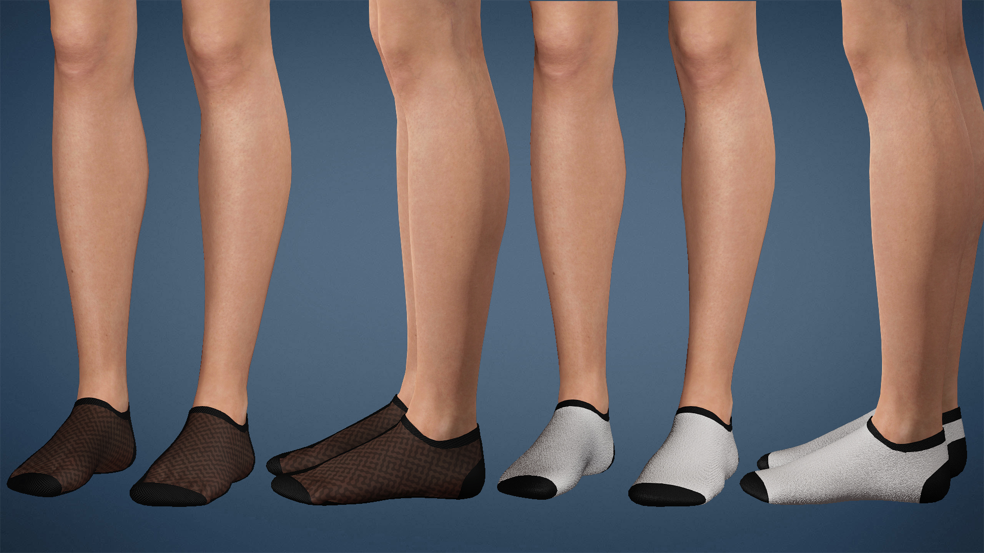 Pantyhose, Stockings and Socks. 10 types - Character Creator/Outfit ...
