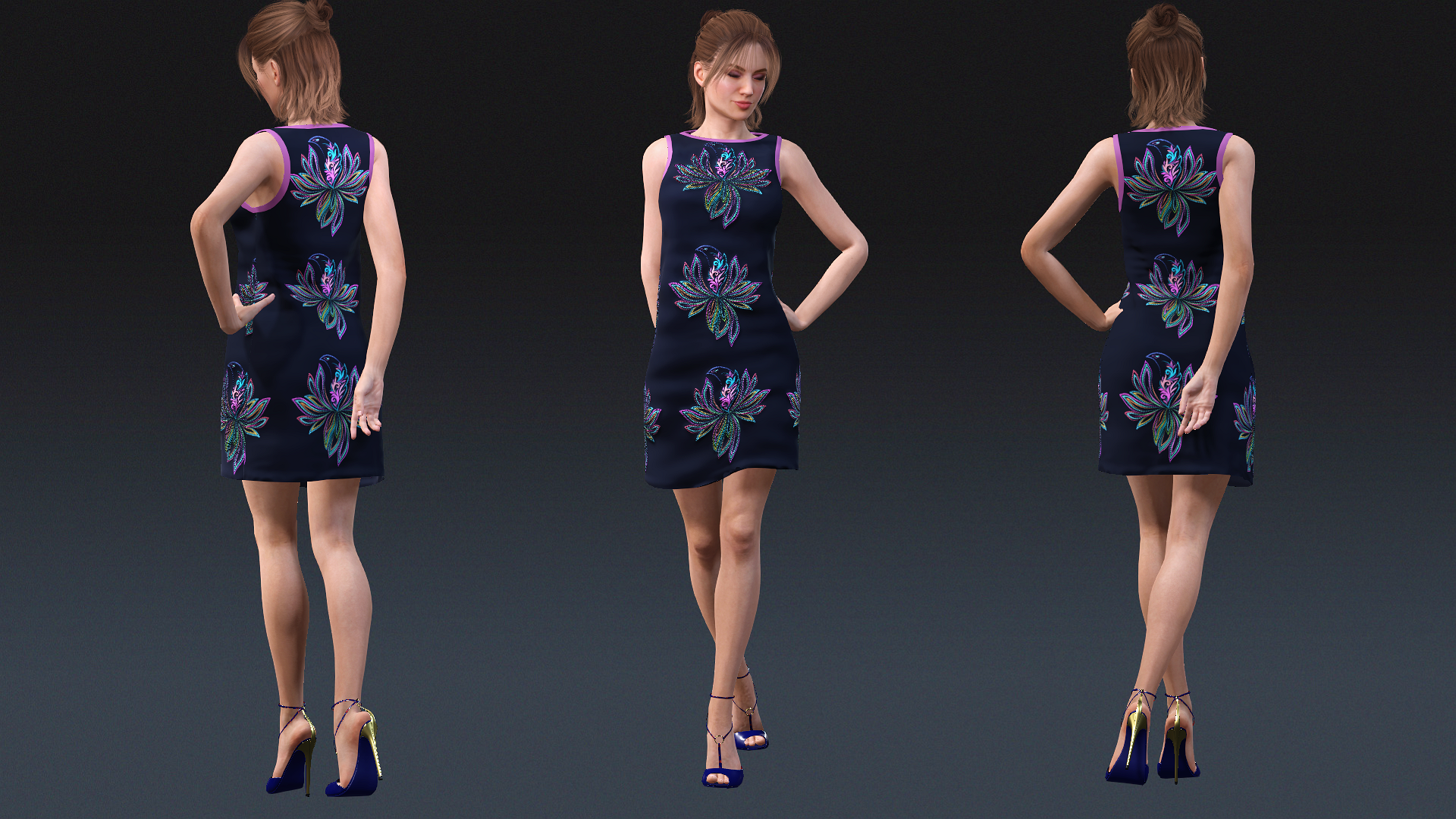 Summer dress _ F1 - Character Creator/Outfit - Reallusion Content Store