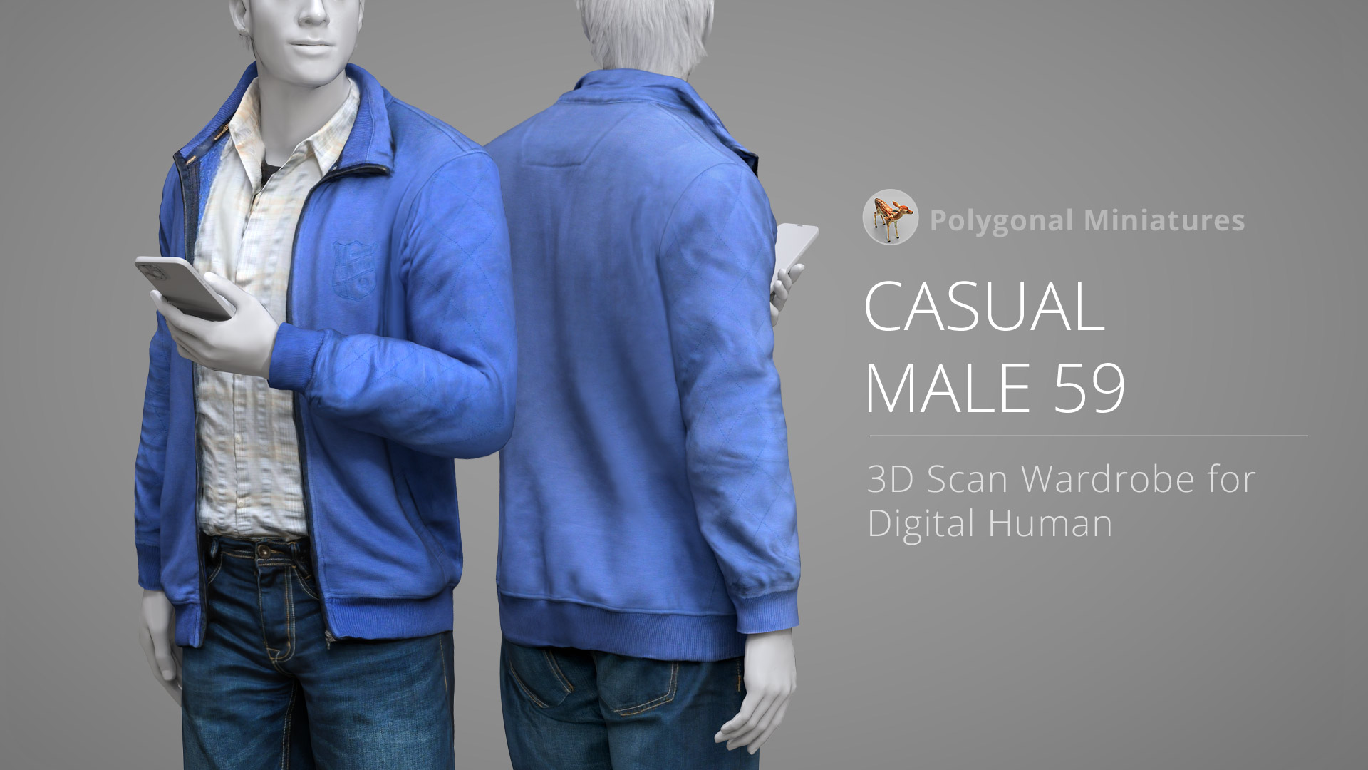 Casual Male 59 - Character Creator/Outfit - Reallusion Content Store