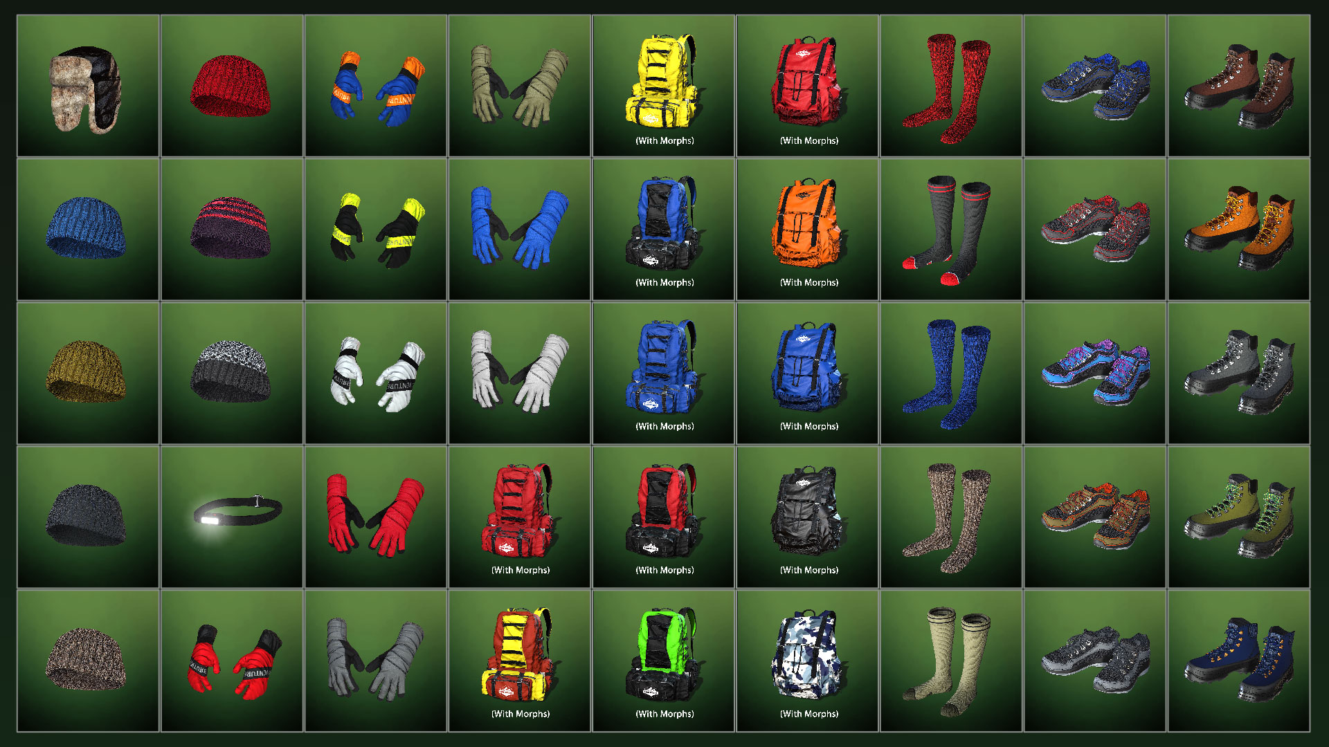 Adventure Series - Outdoor Clothing - Character Creator/Outfit ...
