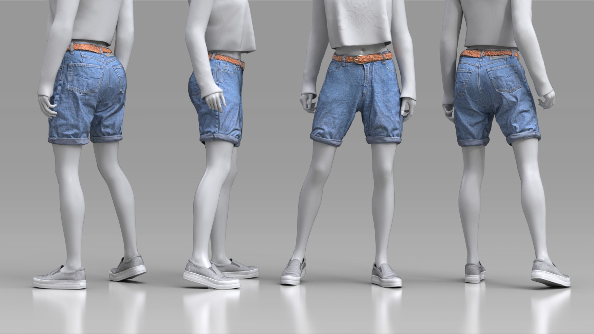 Jeans Belt - Character Creator/Outfit - Reallusion Content Store