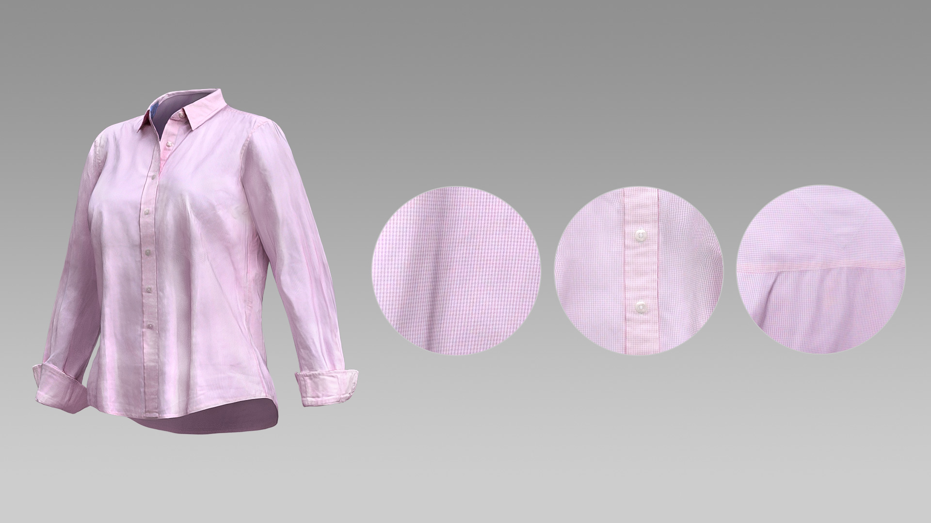Pink Simple Shirt - Character Creator/Outfit - Reallusion Content Store