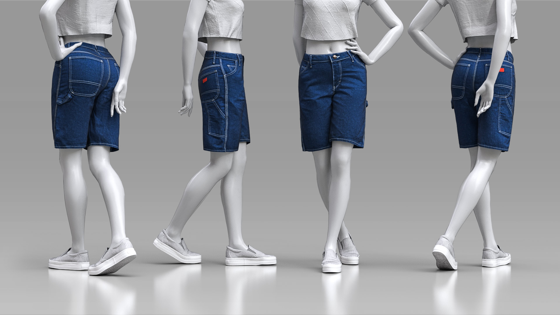 Short Jeans - Character Creator/Outfit - Reallusion Content Store