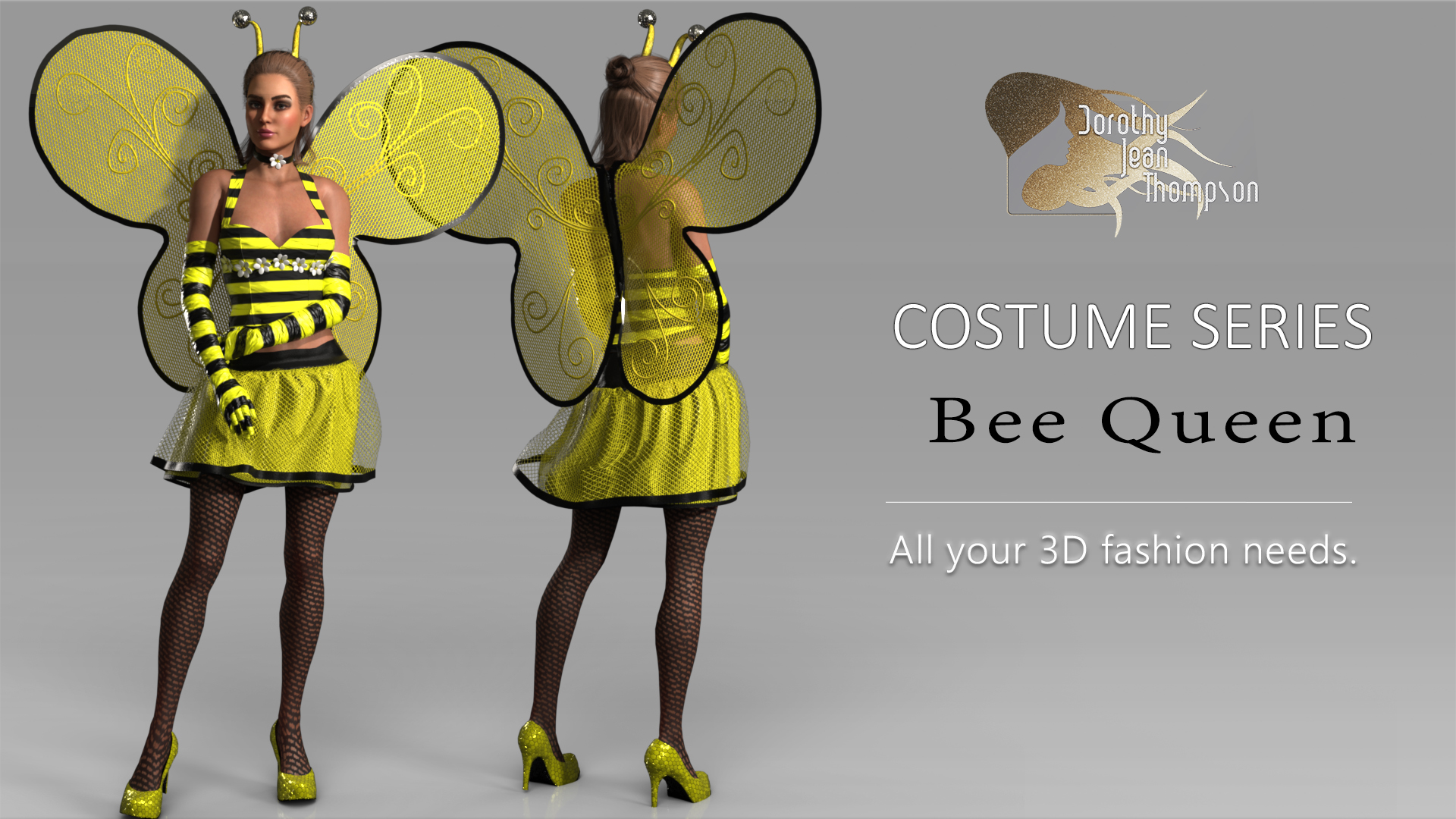Queen Bee_Costume - Character Creator/Outfit - Reallusion Content Store