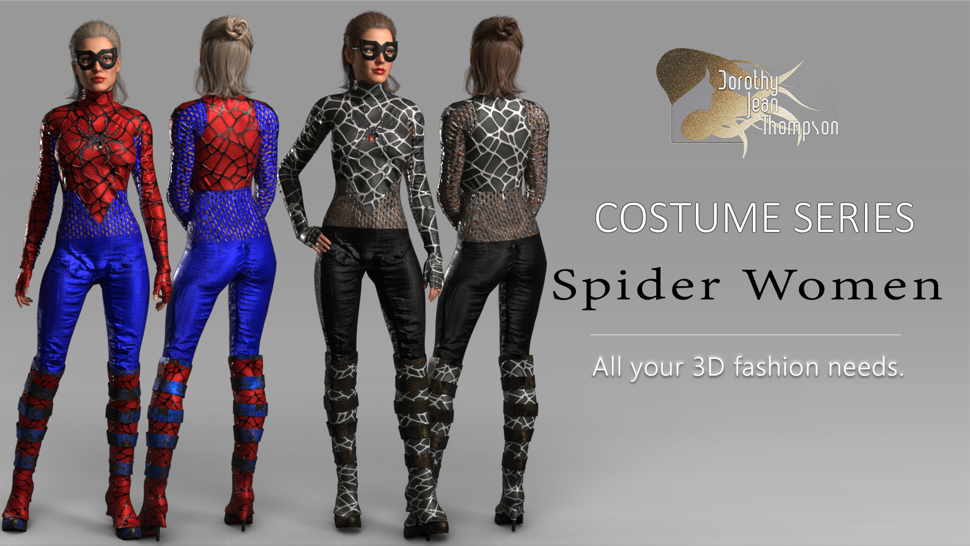 SpiderWomen_Costume - Character Creator/Outfit - Reallusion Content Store
