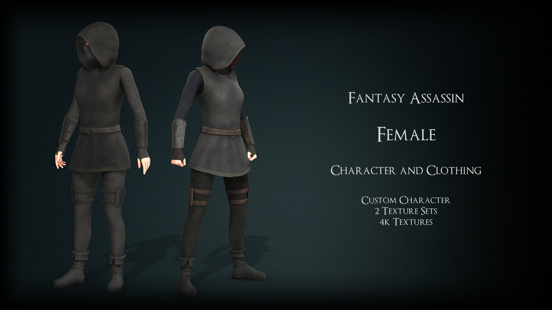 Fantasy Assassin - Female - Character Creator/Outfit - Reallusion ...