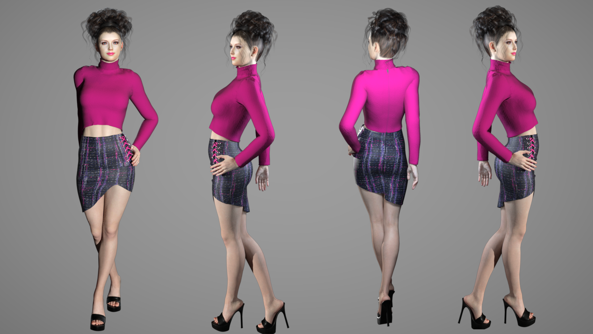 Women Business Outfit - Character Creator/Outfit - Reallusion Content Store