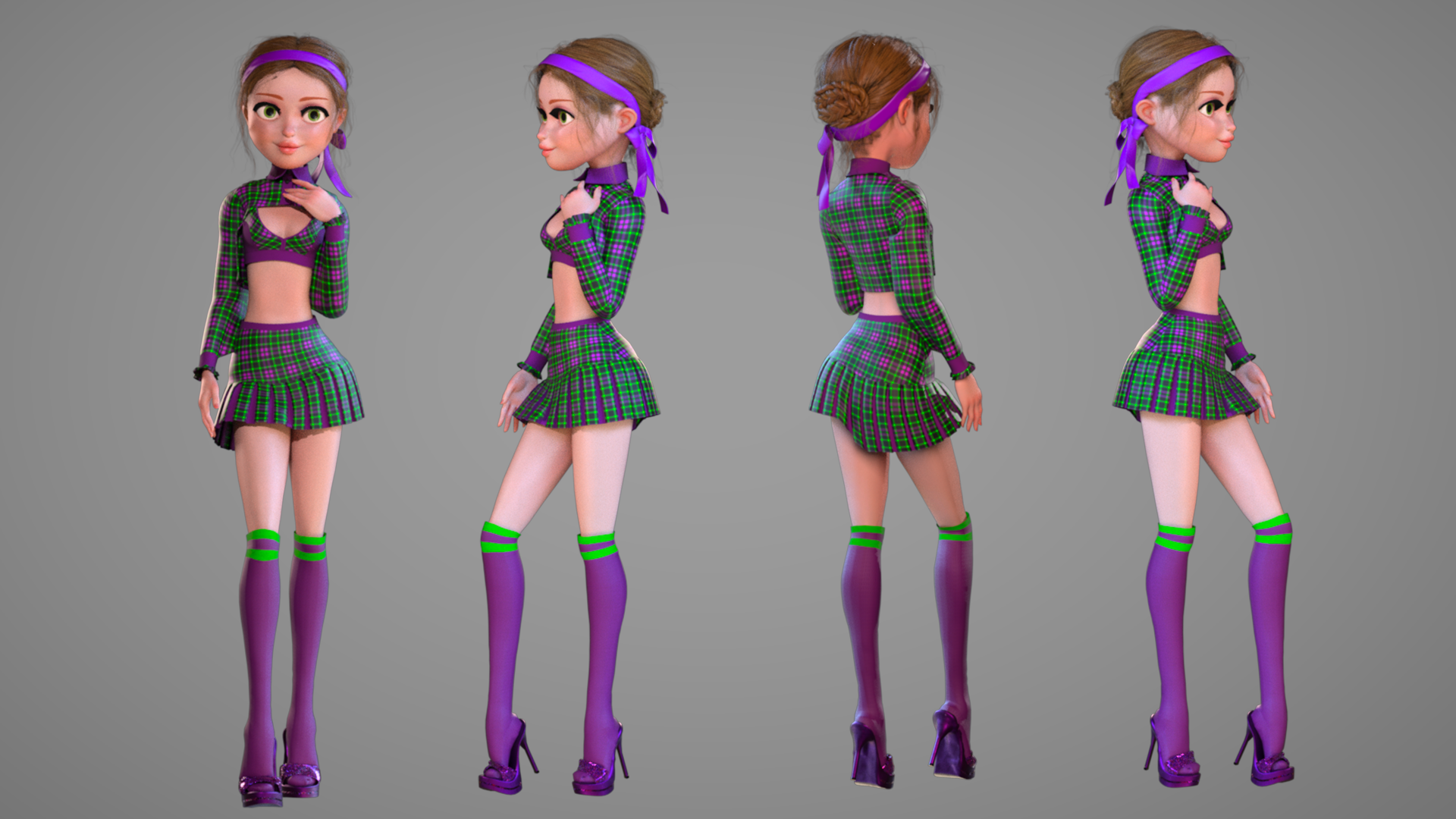 Tammy's Crop Jacket Outfits - Character Creator/Outfit - Reallusion ...