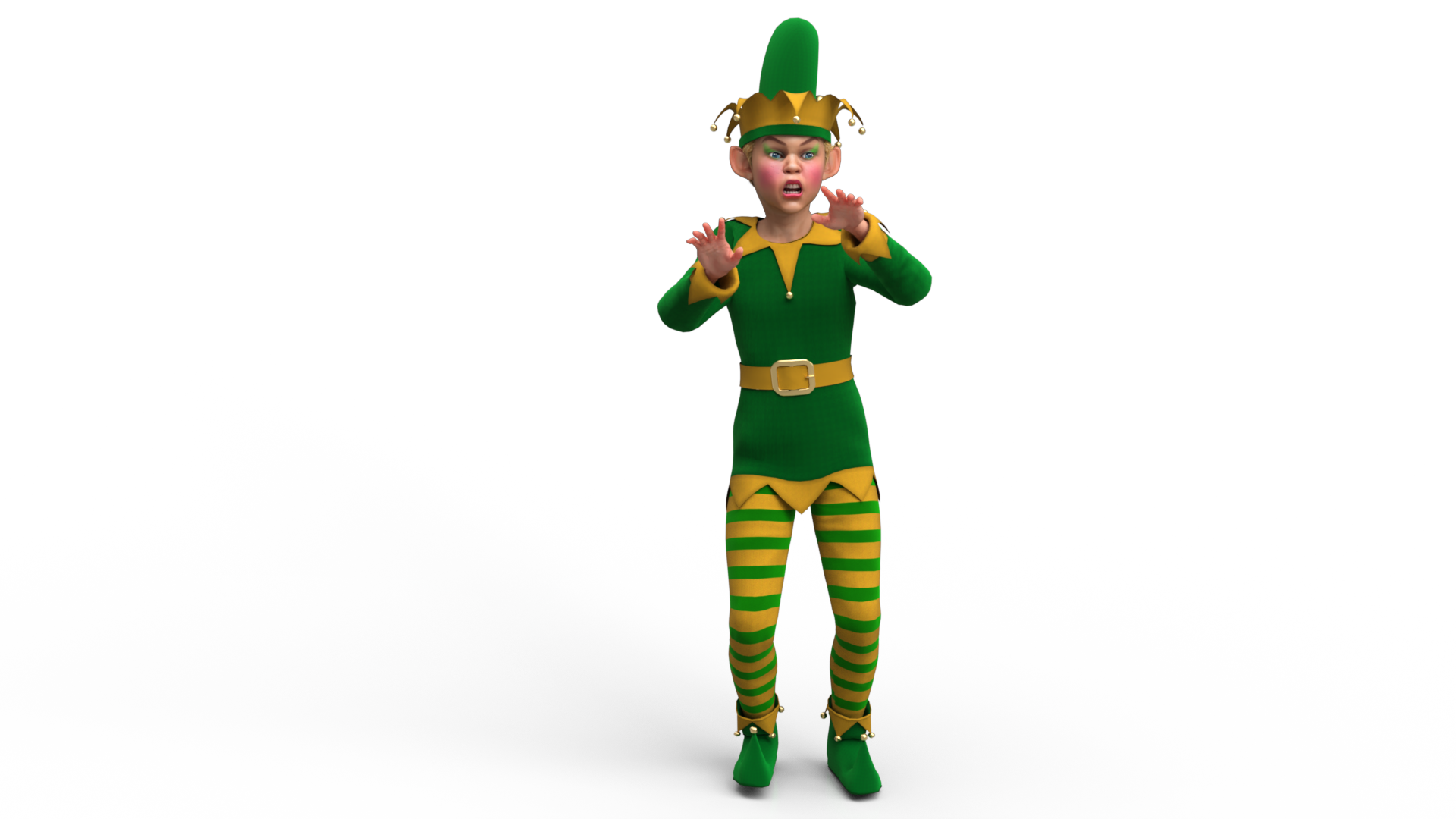 Santa's Elves - Character Creator/Outfit - Reallusion Content Store