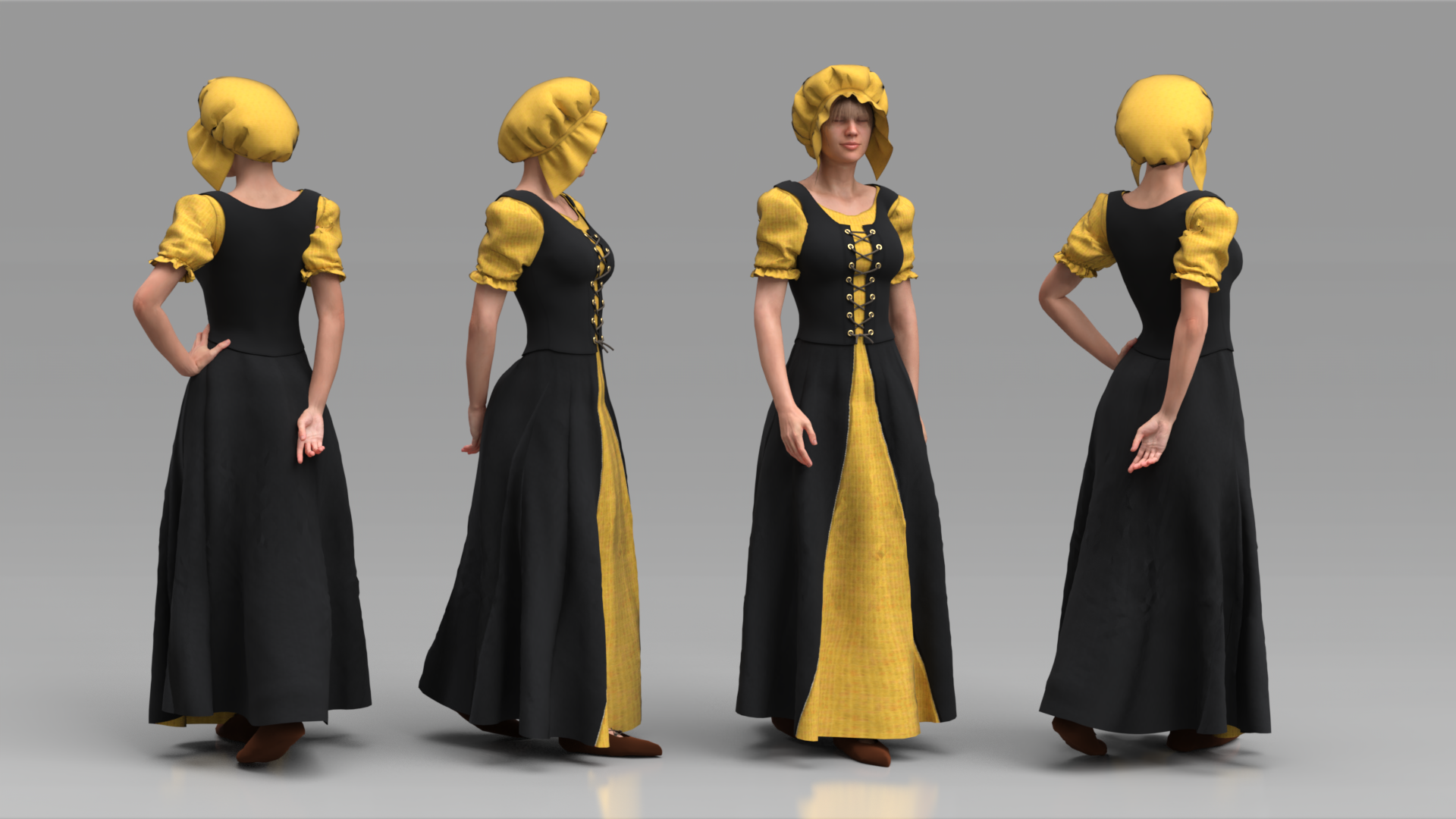 Medieval Females - Character Creator/Outfit - Reallusion Content Store