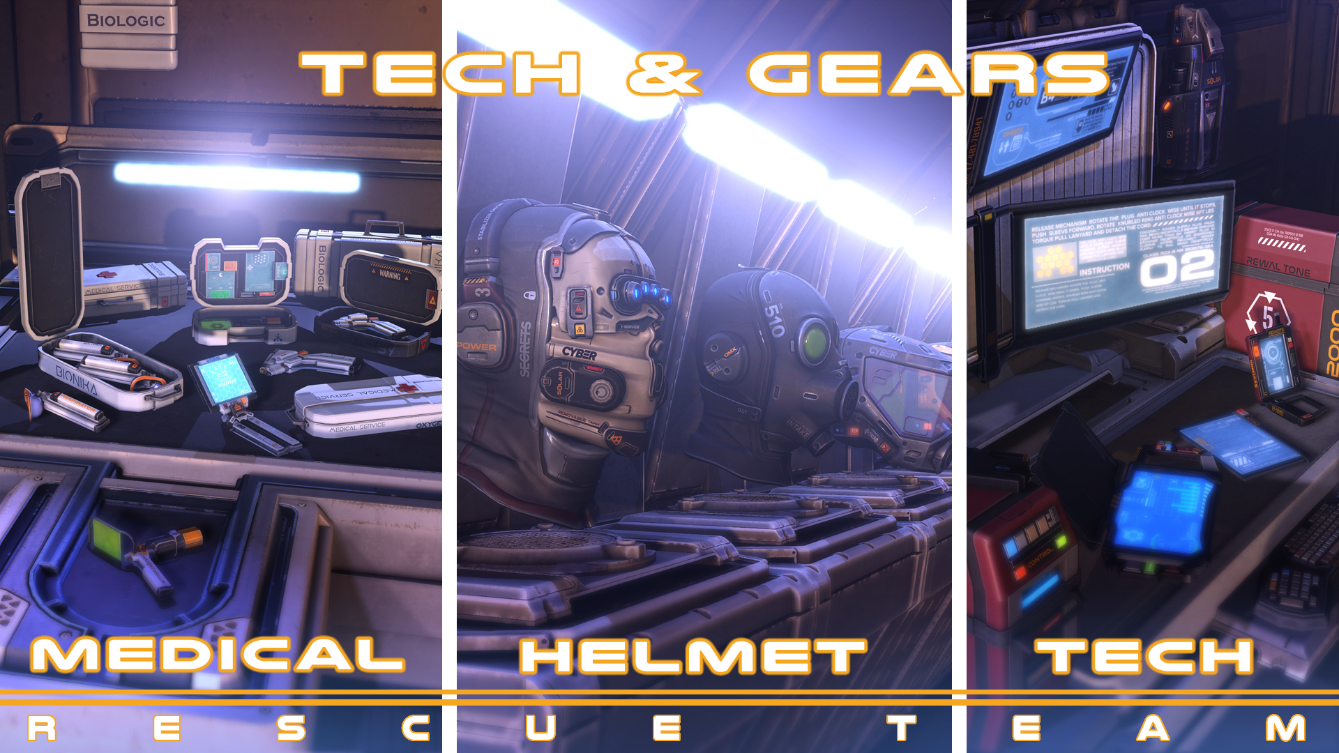 Rescue Team - Tech & Gear - Character Creator/Outfit - Reallusion ...