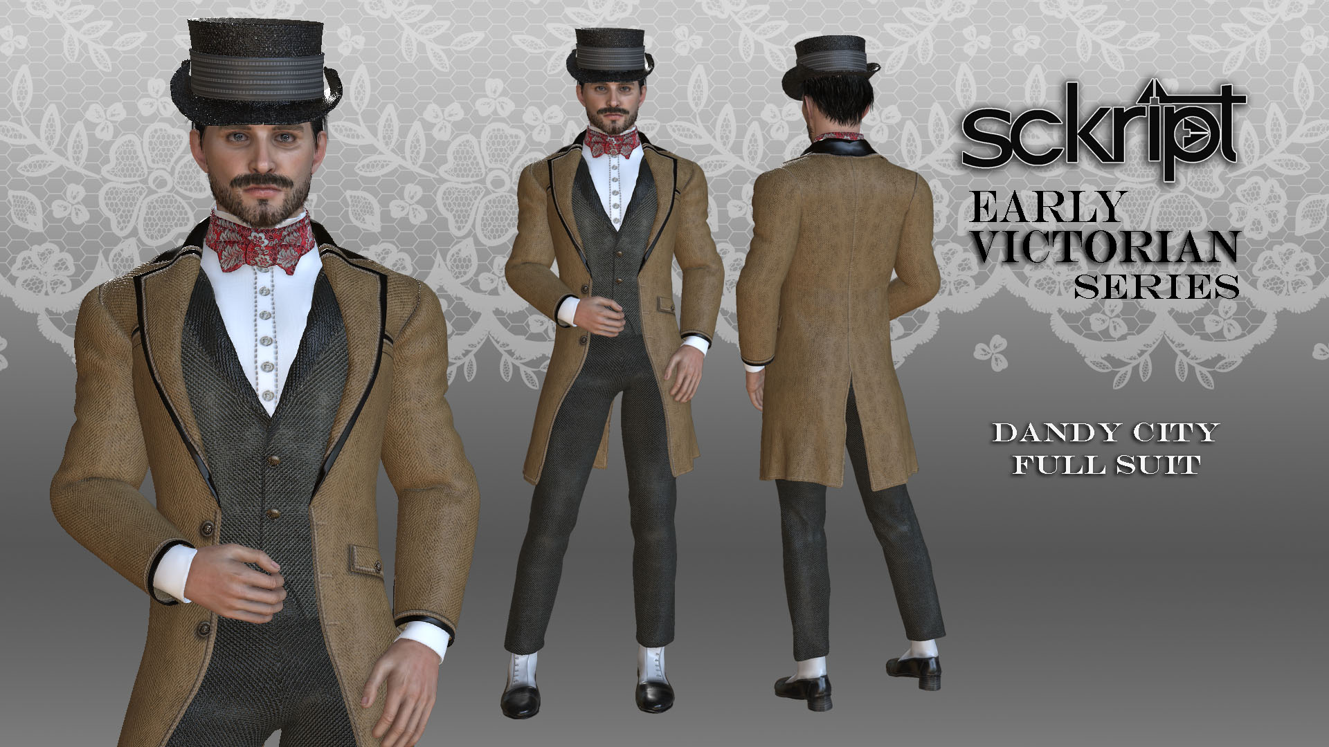 Victorian Dandy 1 - Character Creator/Outfit - Reallusion Content Store