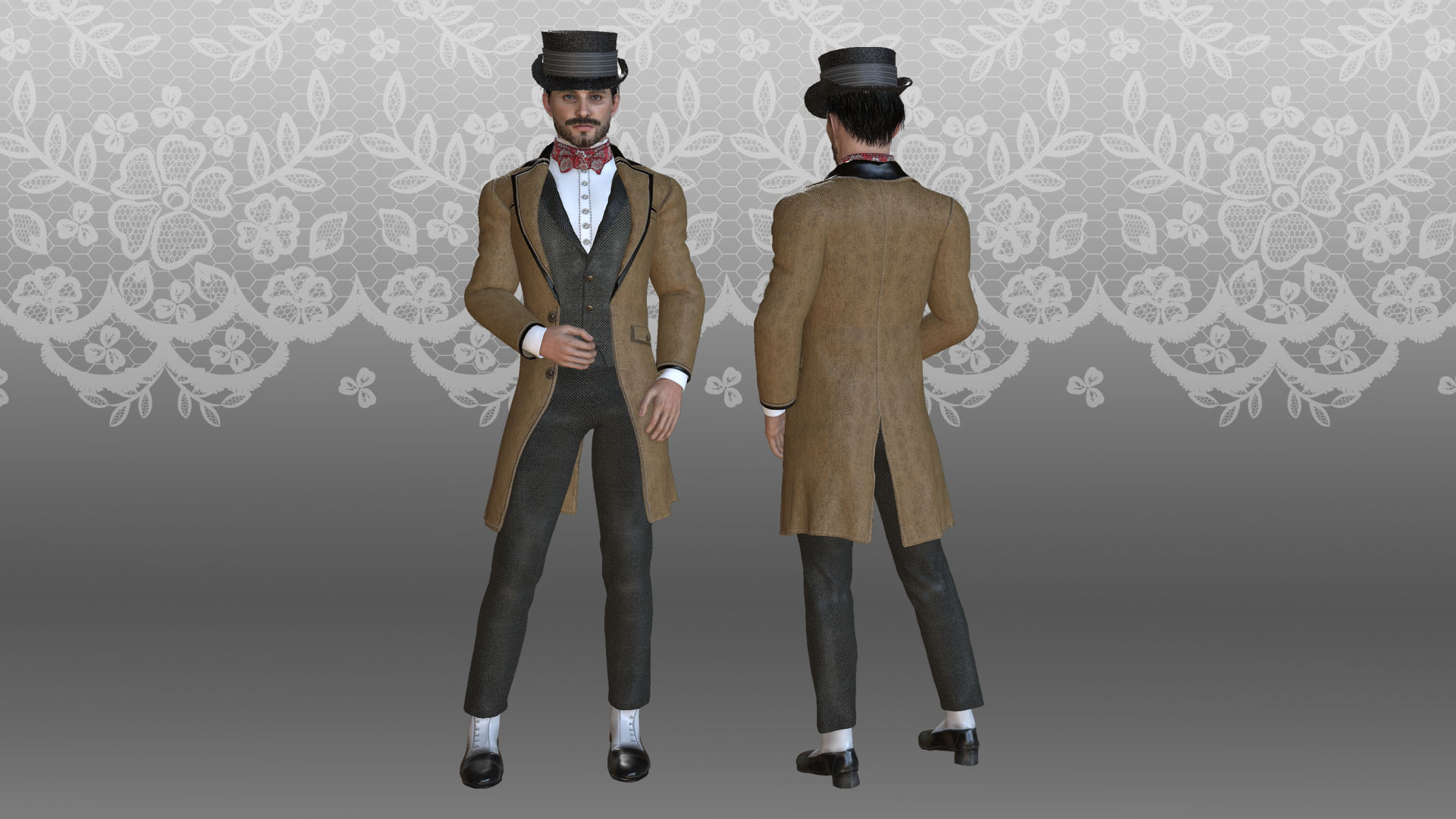 Victorian Dandy 1 - Character Creator/Outfit - Reallusion Content Store