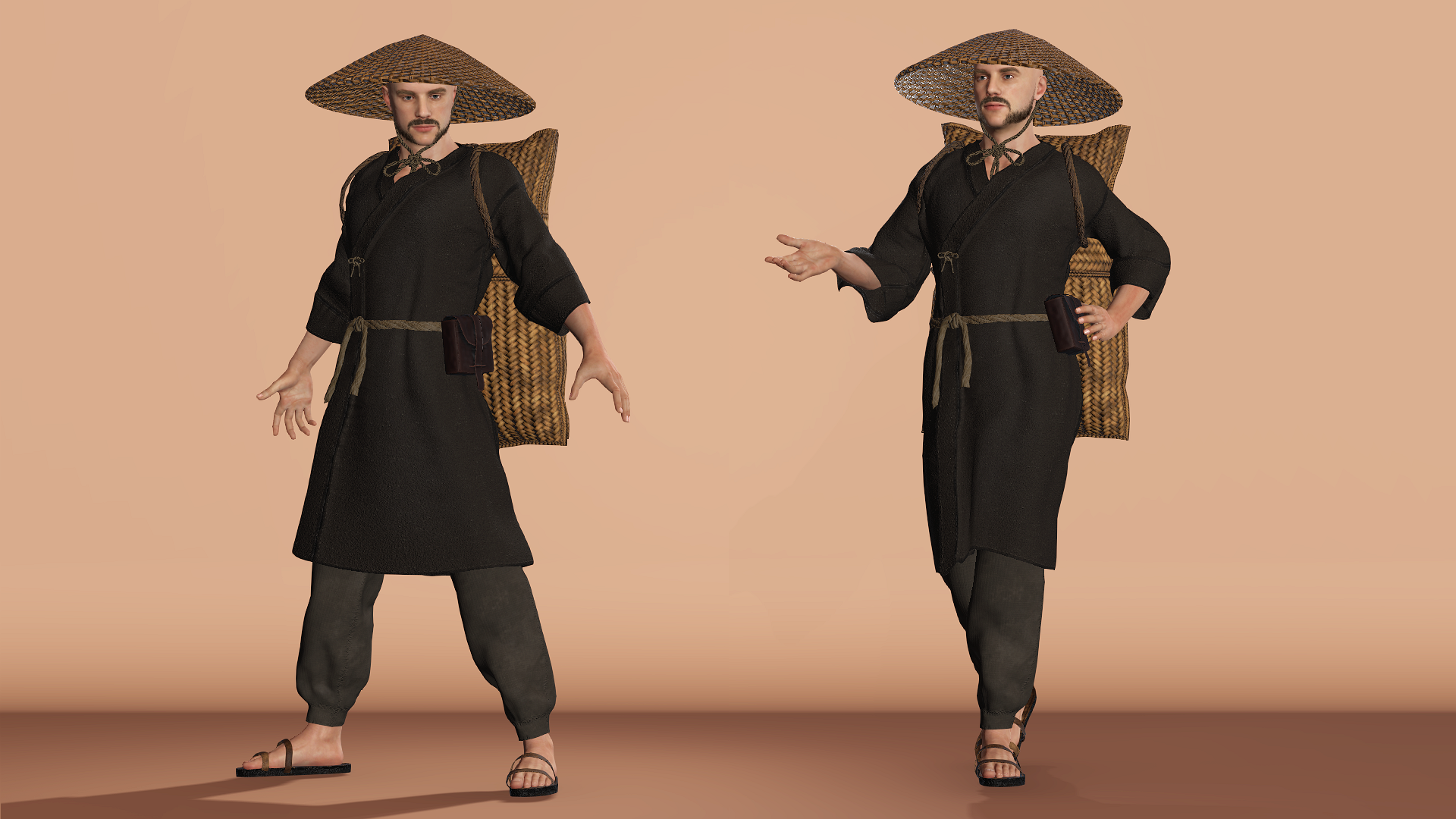 Merchant Traveler Outfit - Character Creator/Outfit - Reallusion ...