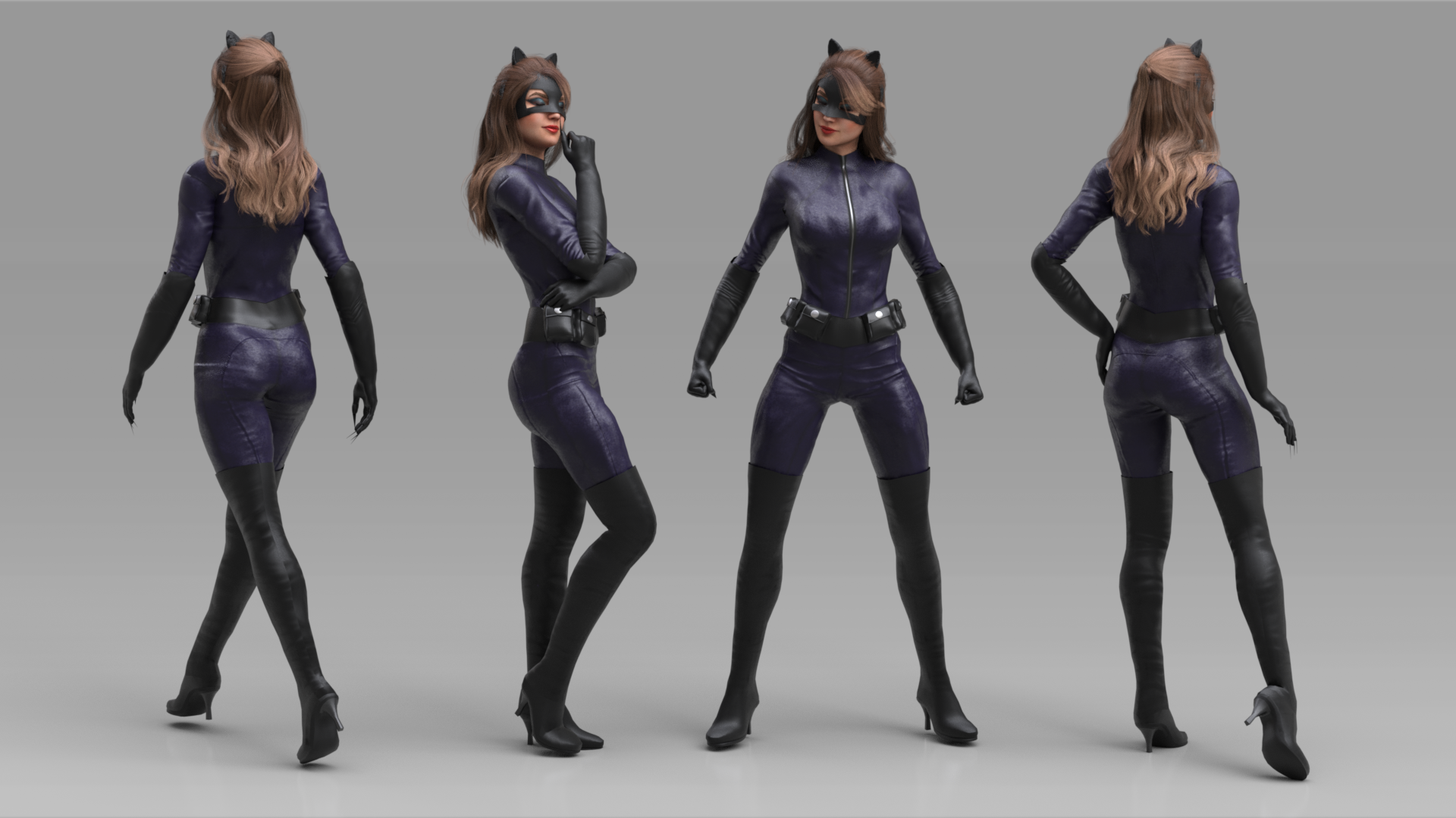 Female Superheros - Character Creator/Outfit - Reallusion Content Store