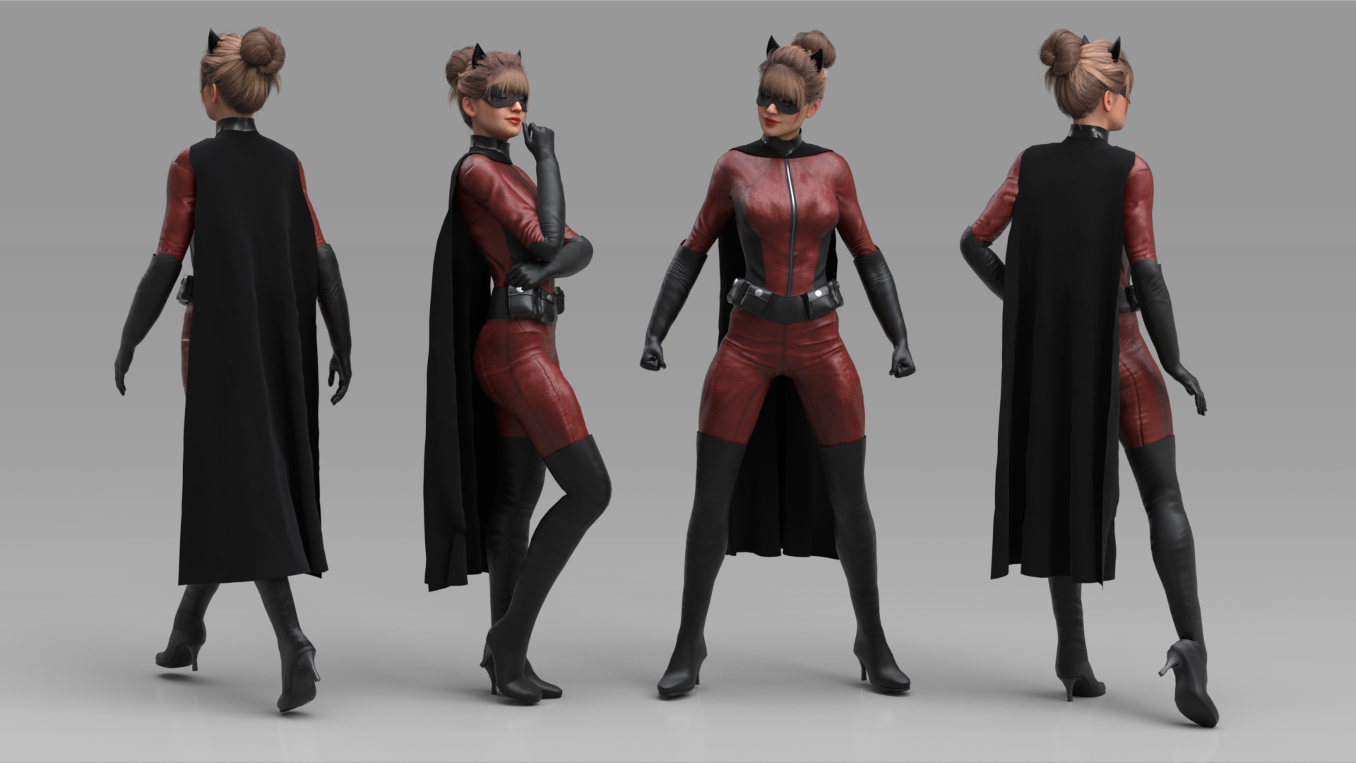 Female Superheros - Character Creator/Outfit - Reallusion Content Store