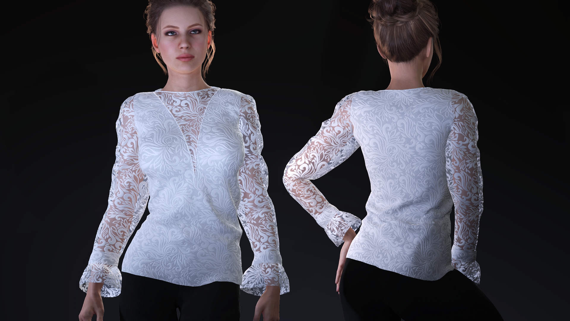 Blouse _1 - Character Creator/Outfit - Reallusion Content Store