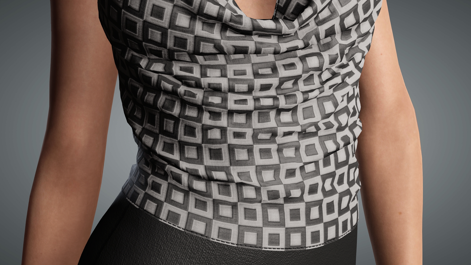 Cowl shirt - Character Creator/Outfit - Reallusion Content Store