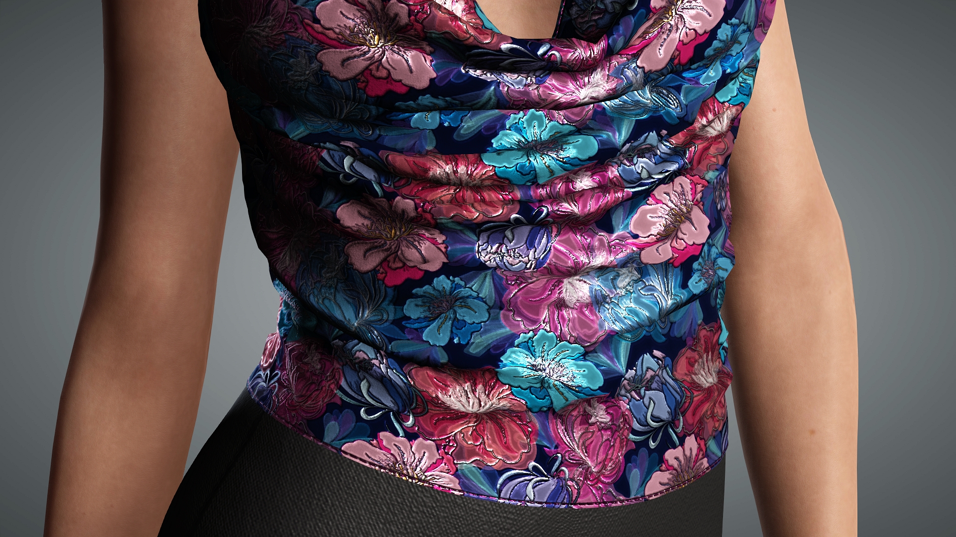 Cowl shirt - Character Creator/Outfit - Reallusion Content Store