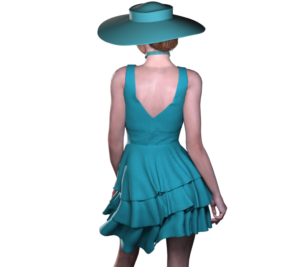 Classy Layered Dresses - Character Creator/Outfit - Reallusion Content ...