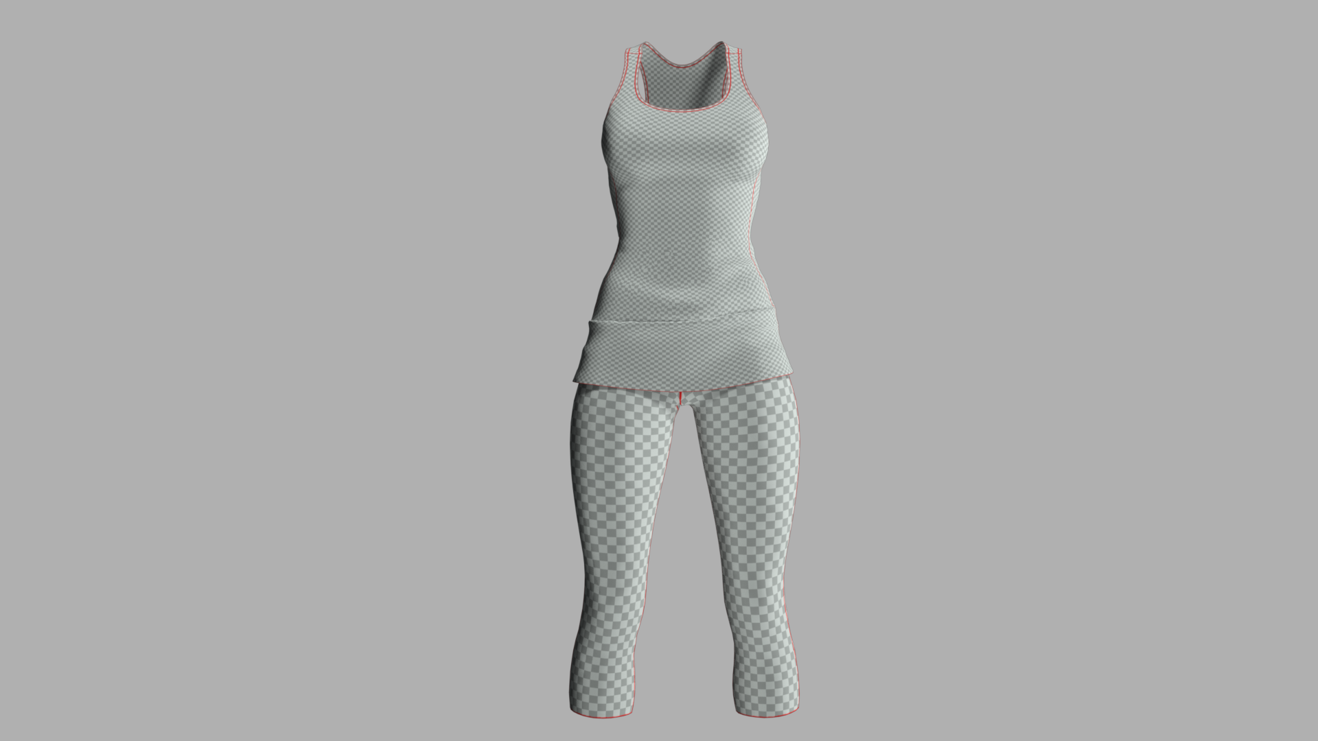 Capri & Tshirt - Character Creator/Outfit - Reallusion Content Store