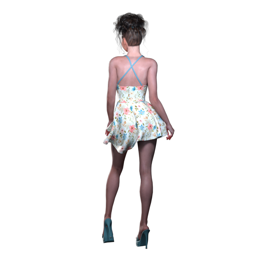 Sun Dresses Character Creator Outfit Reallusion Content Store