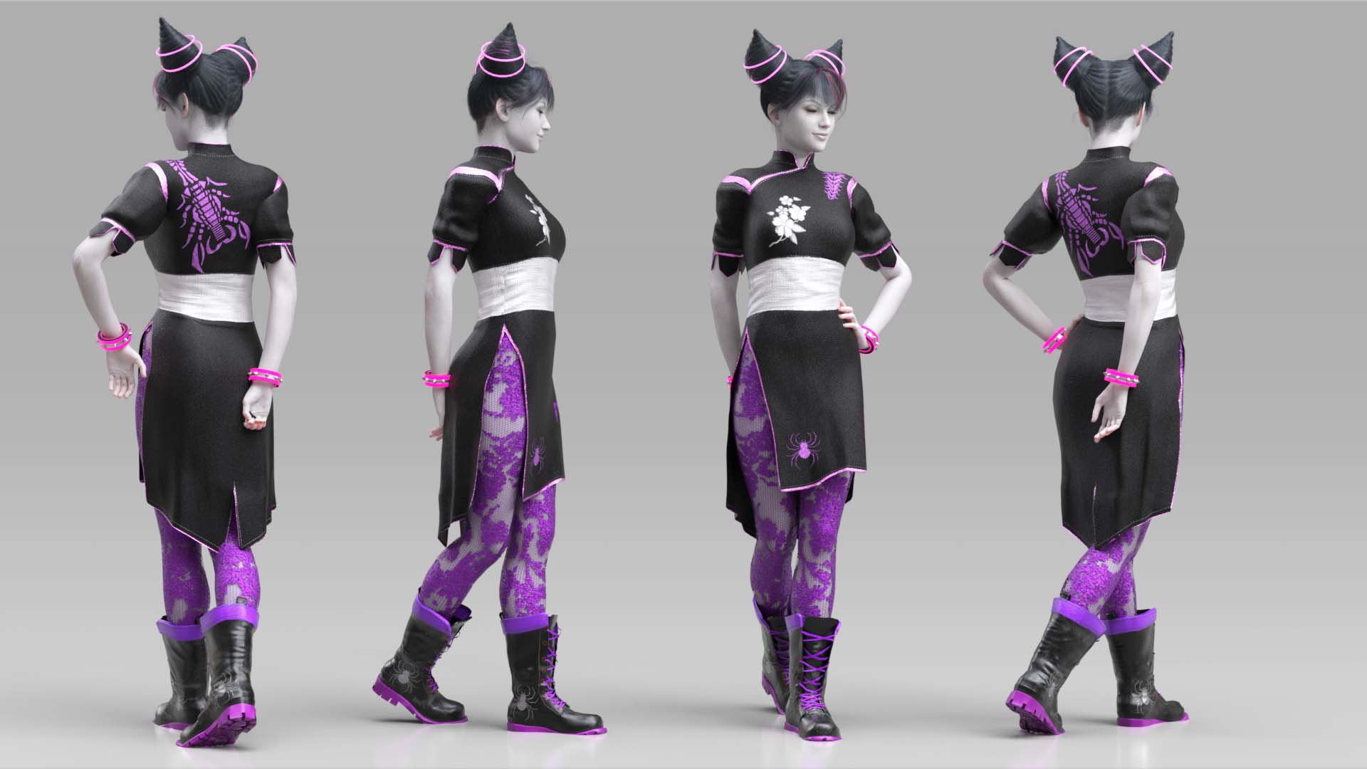 Martial Arts - Costume A - 5 Set - Character Creator/Outfit ...