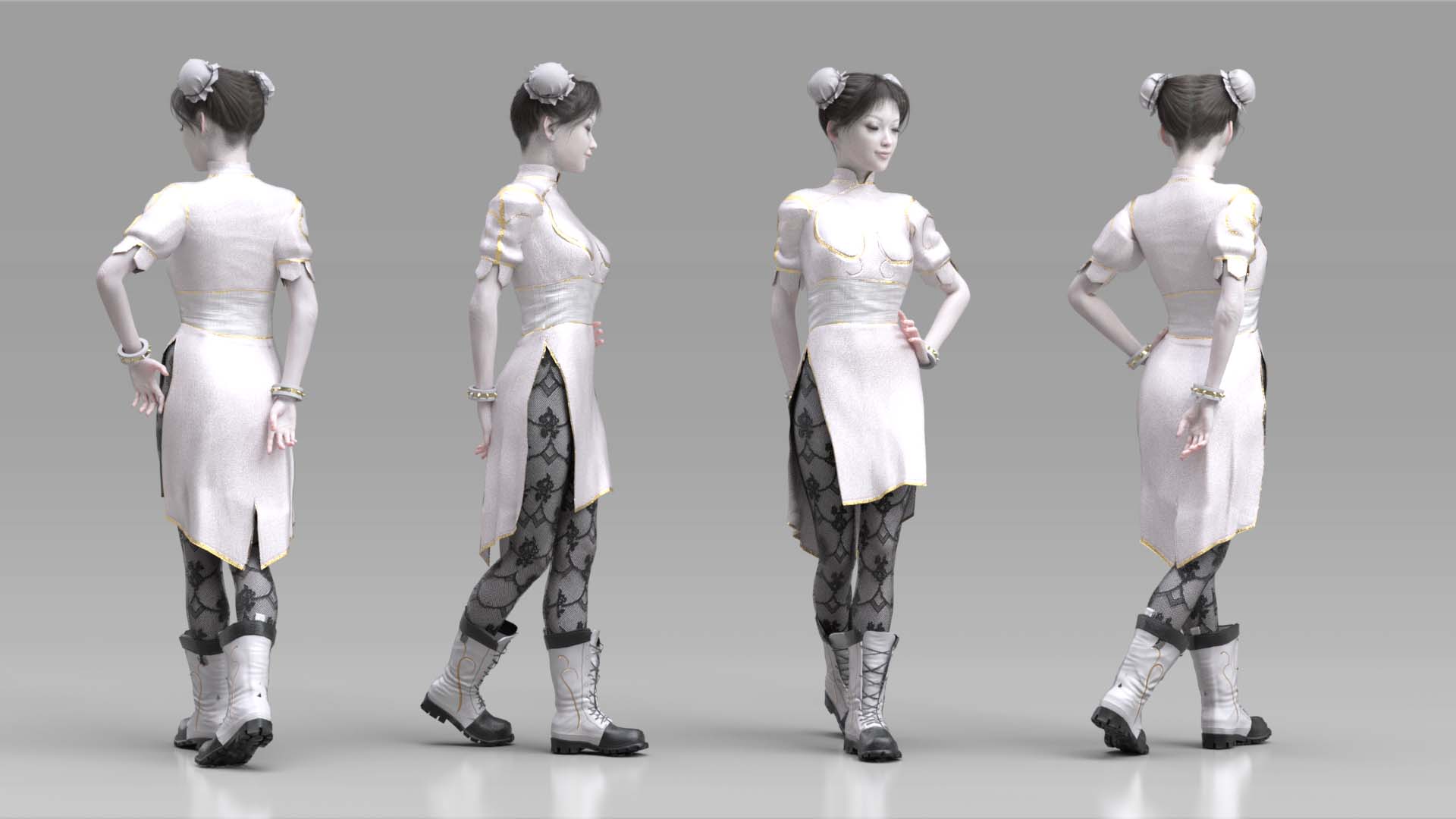 Martial Arts - Costume A - 5 Set - Character Creator/Outfit ...