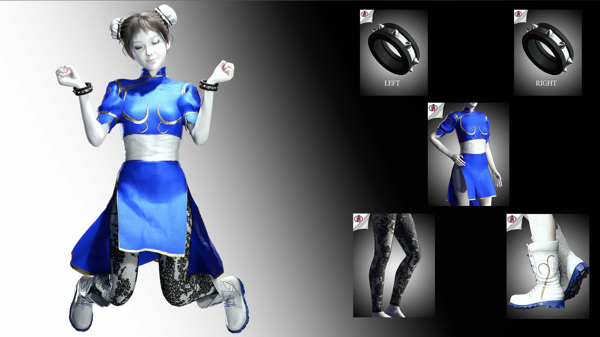 Martial Arts - Costume A - 5 Set - Character Creator/Outfit ...