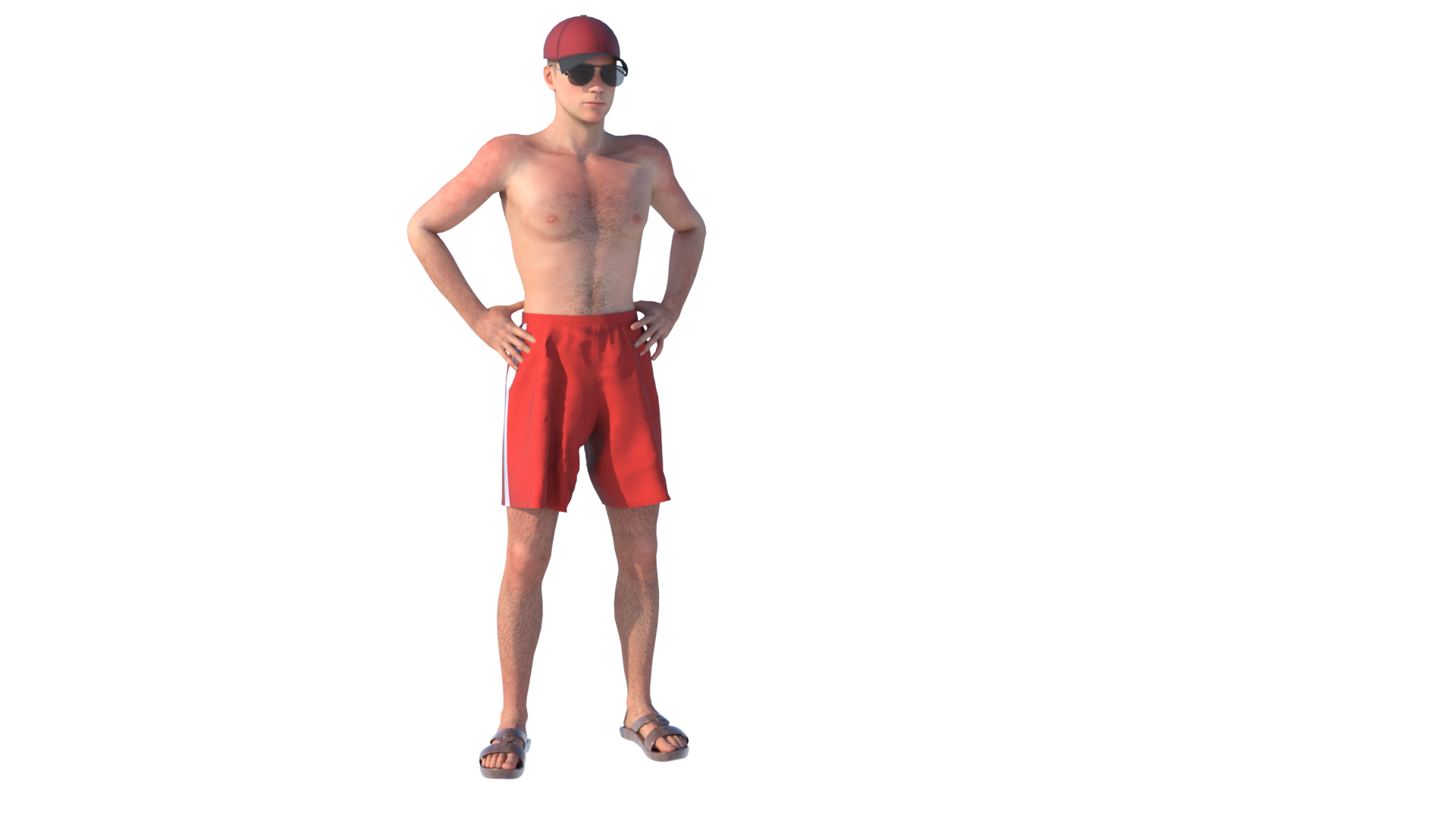 Men's Summer Wardrobe - Character Creator/Outfit - Reallusion Content Store