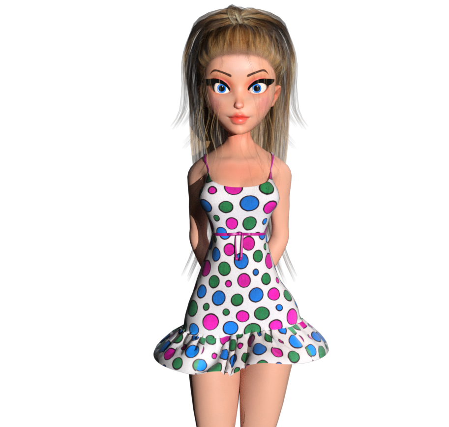 Yvonne Sweet Summer Dresses - Character Creator/Outfit - Reallusion ...