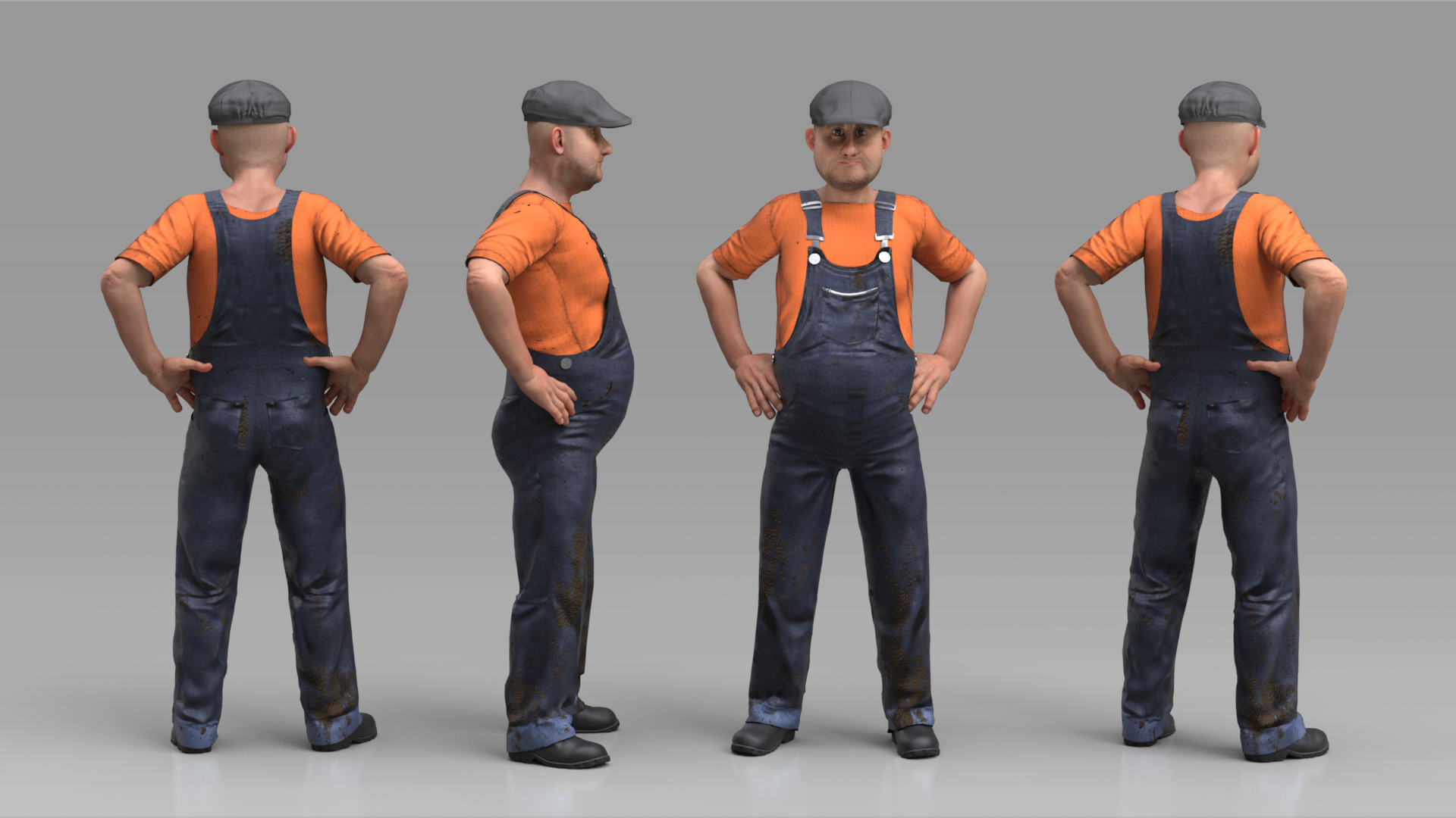 The Farmer - Character Creator/Outfit - Reallusion Content Store