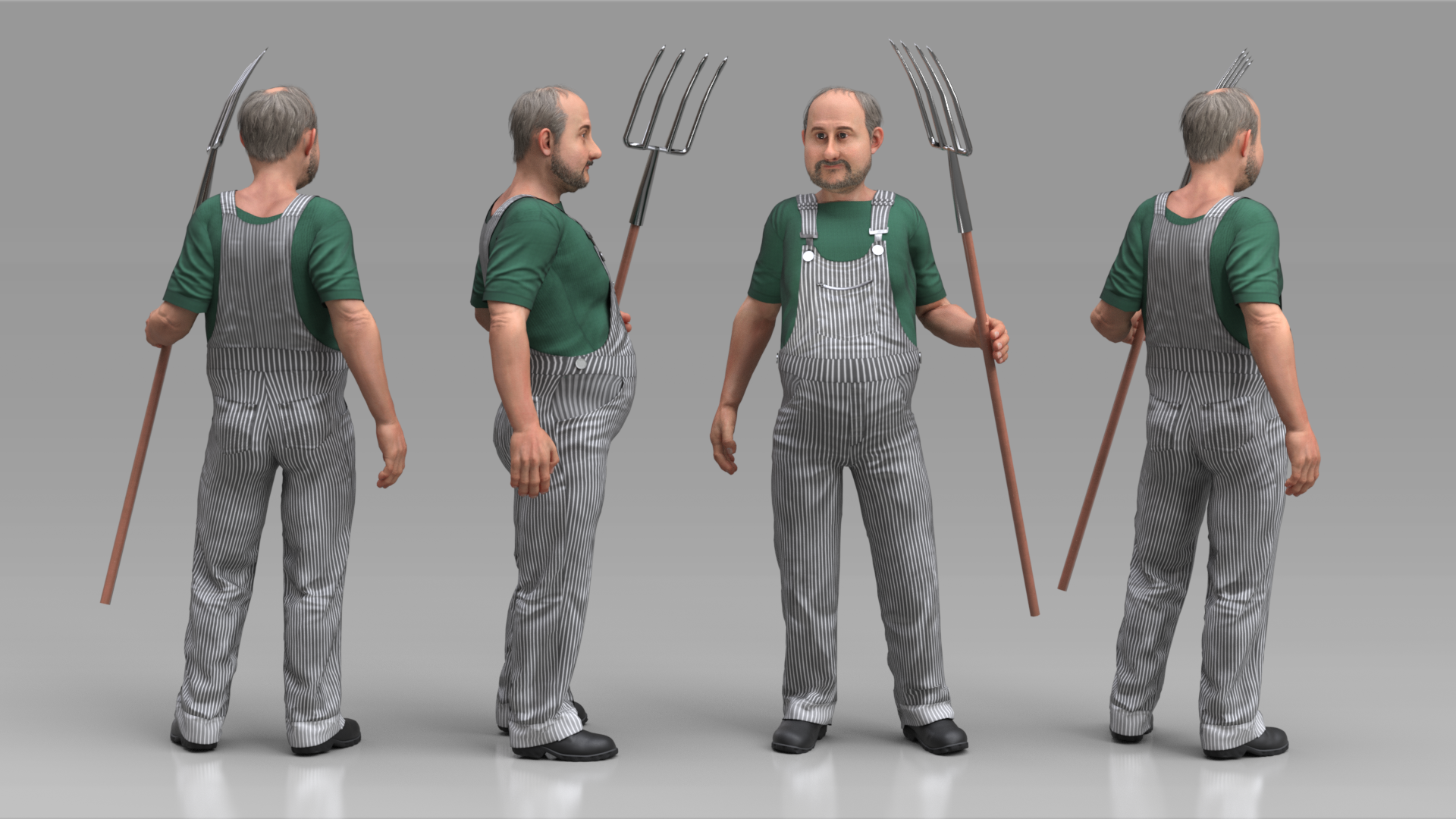 The Farmer - Character Creator/Outfit - Reallusion Content Store