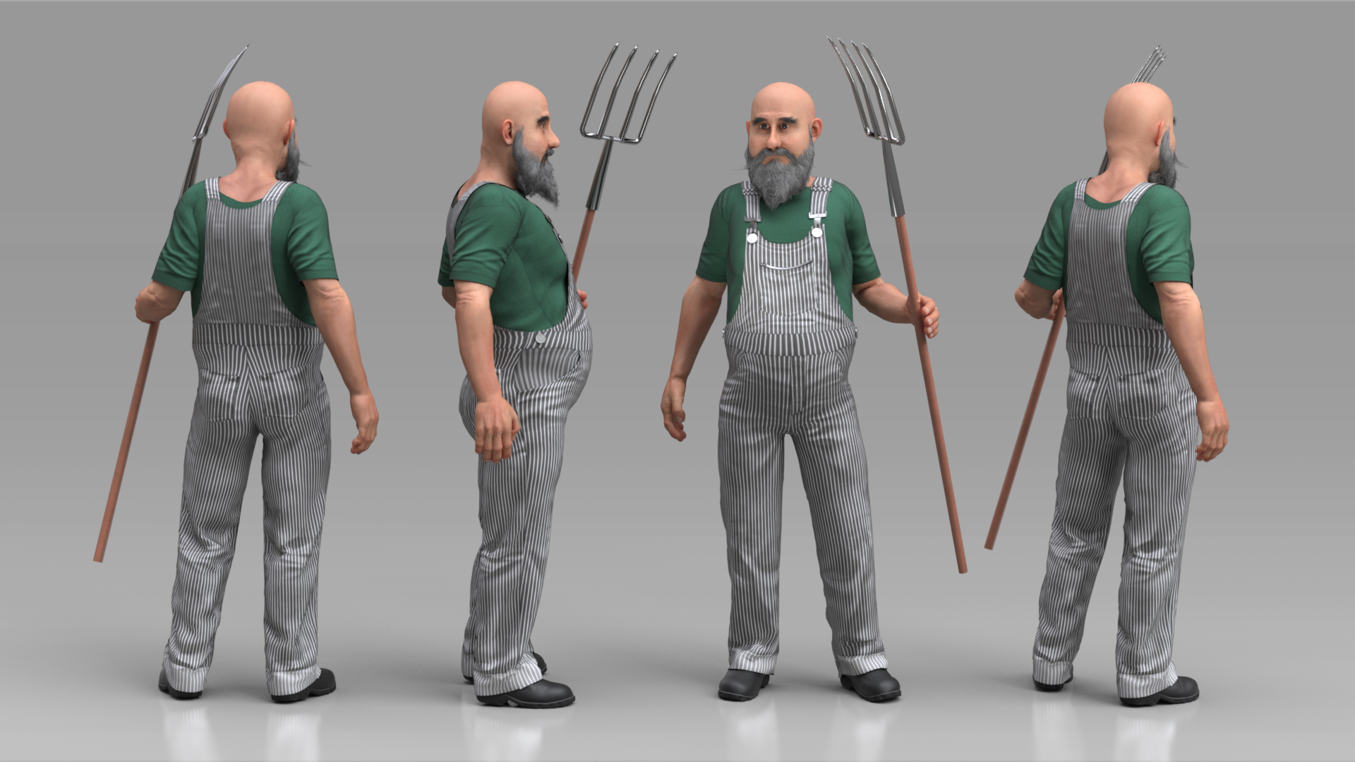 The Farmer - Character Creator/Outfit - Reallusion Content Store