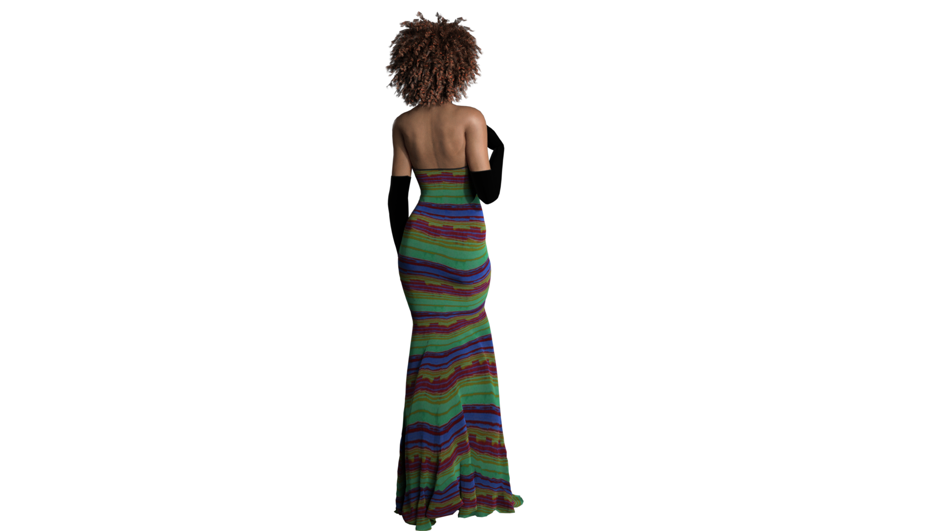 Fishtail Gown - Character Creator/Outfit - Reallusion Content Store