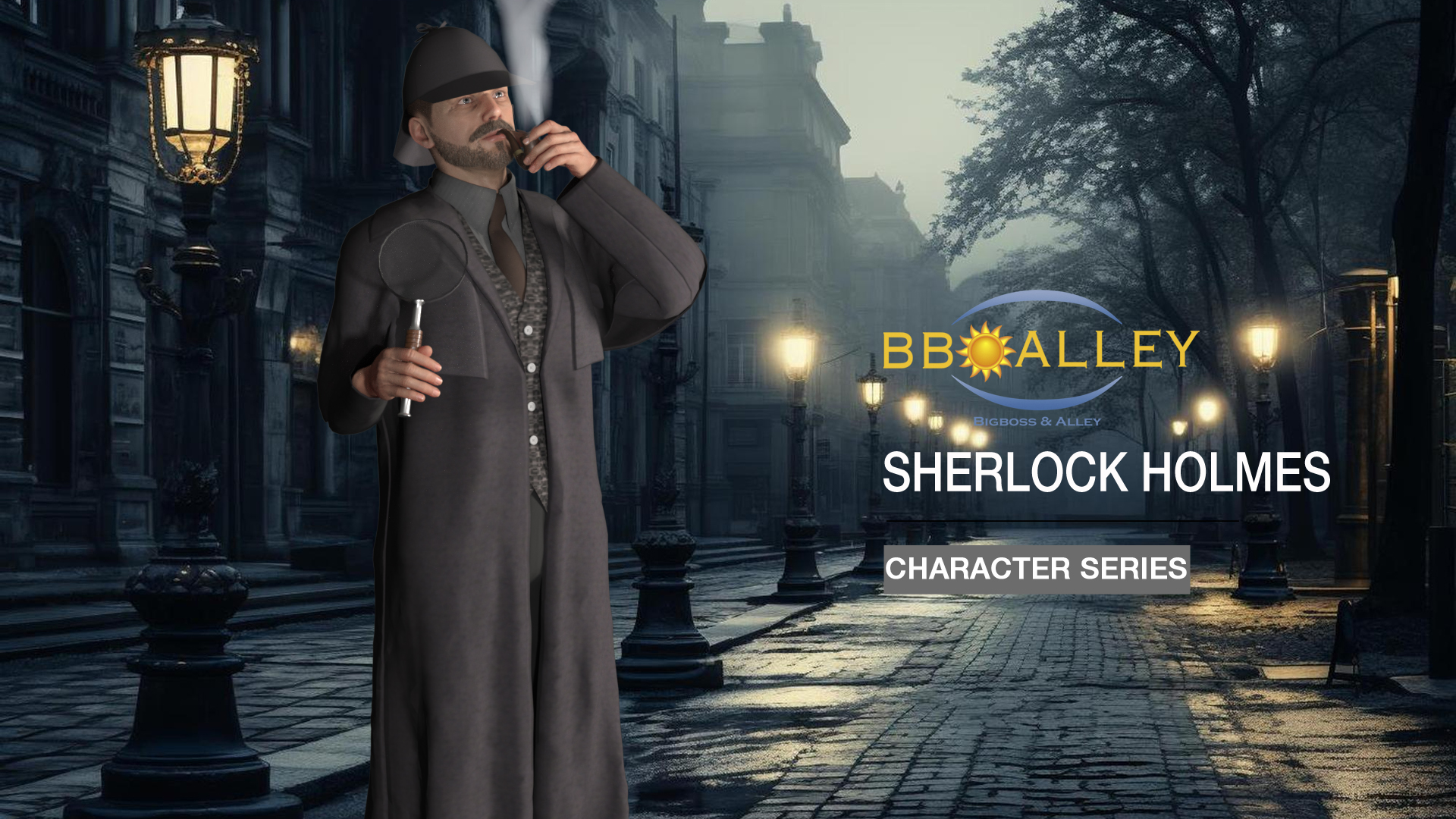 Sherlock Holmes - Character Creator/Outfit - Reallusion Content Store