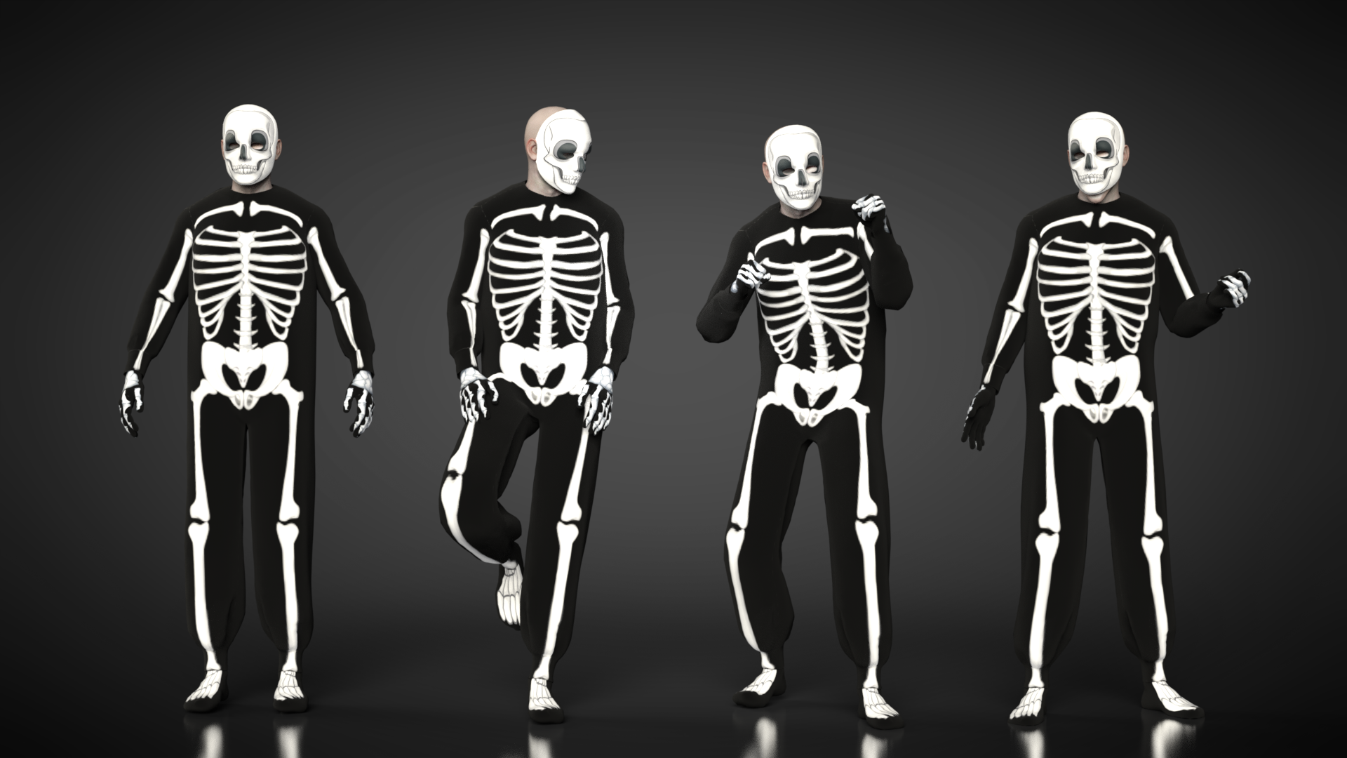 Skeleton_Man - Character Creator/Outfit - Reallusion Content Store