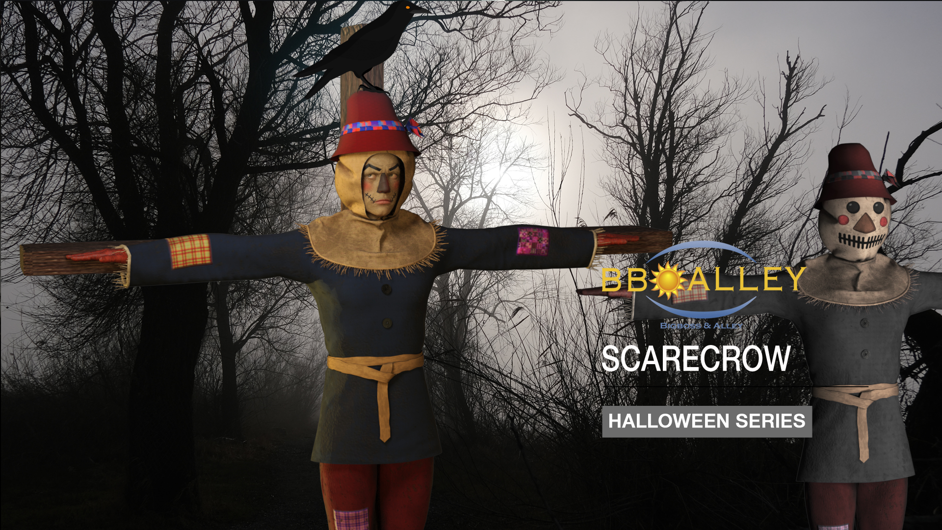 Scarecrow - Character Creator/Outfit - Reallusion Content Store