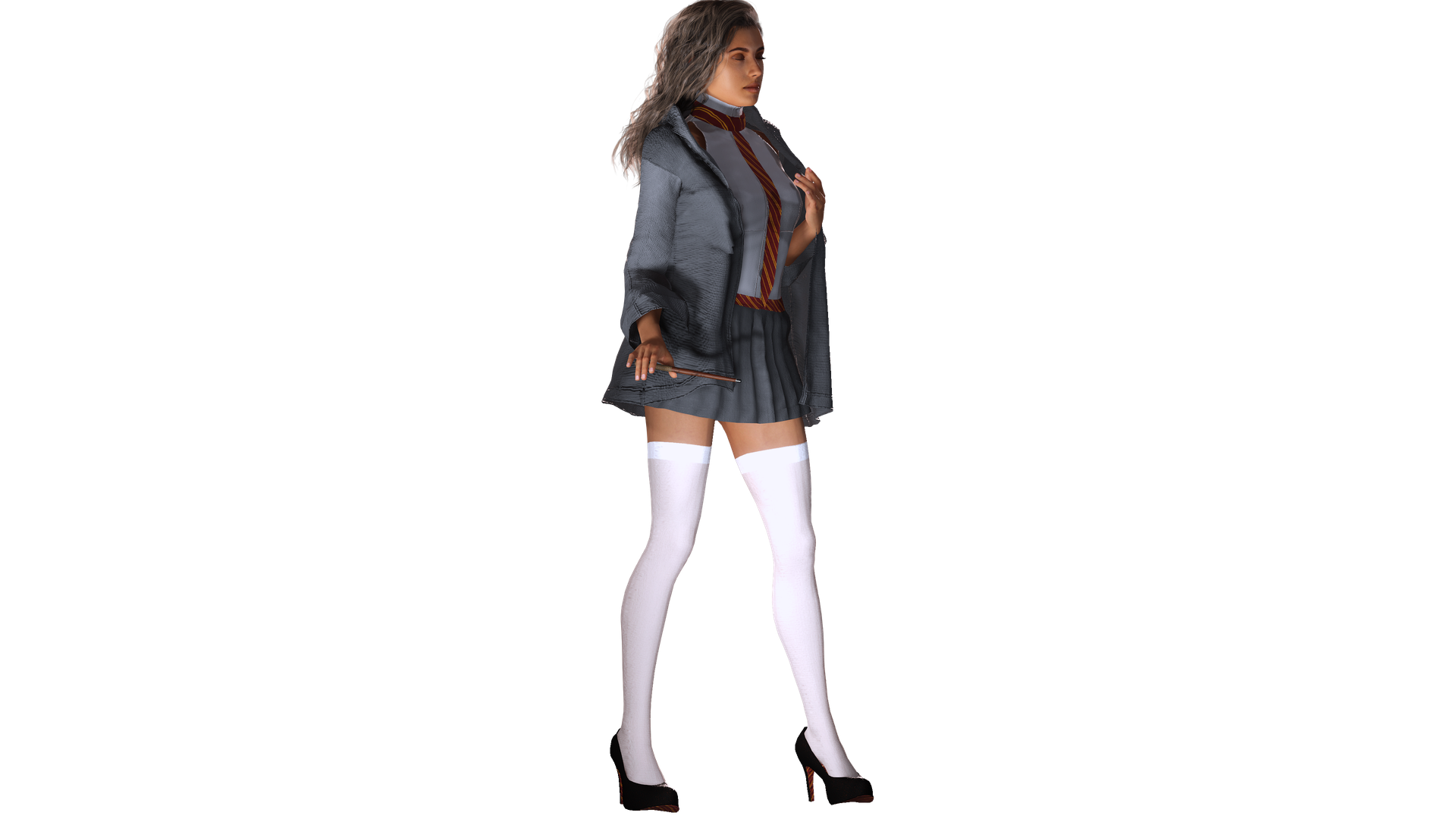 Sexy Spell Caster Costume - Character Creator/Outfit - Reallusion ...