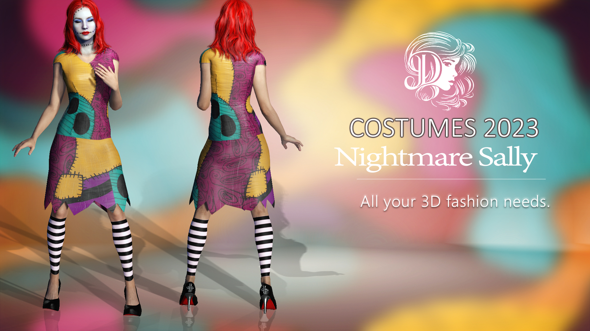Nightmare Sally Costume - Character Creator/Outfit - Reallusion Content ...