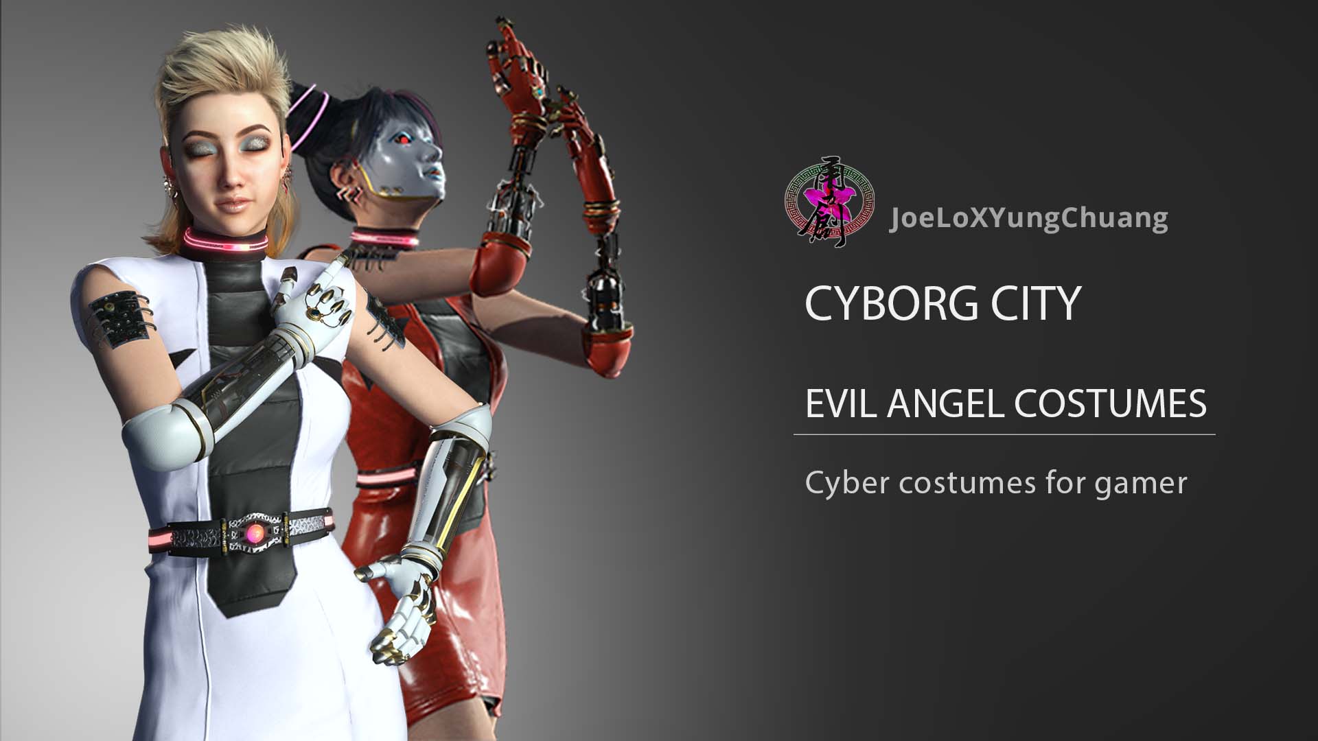 Cyborg City - Evil Angel - Character Creator/Outfit - Reallusion ...