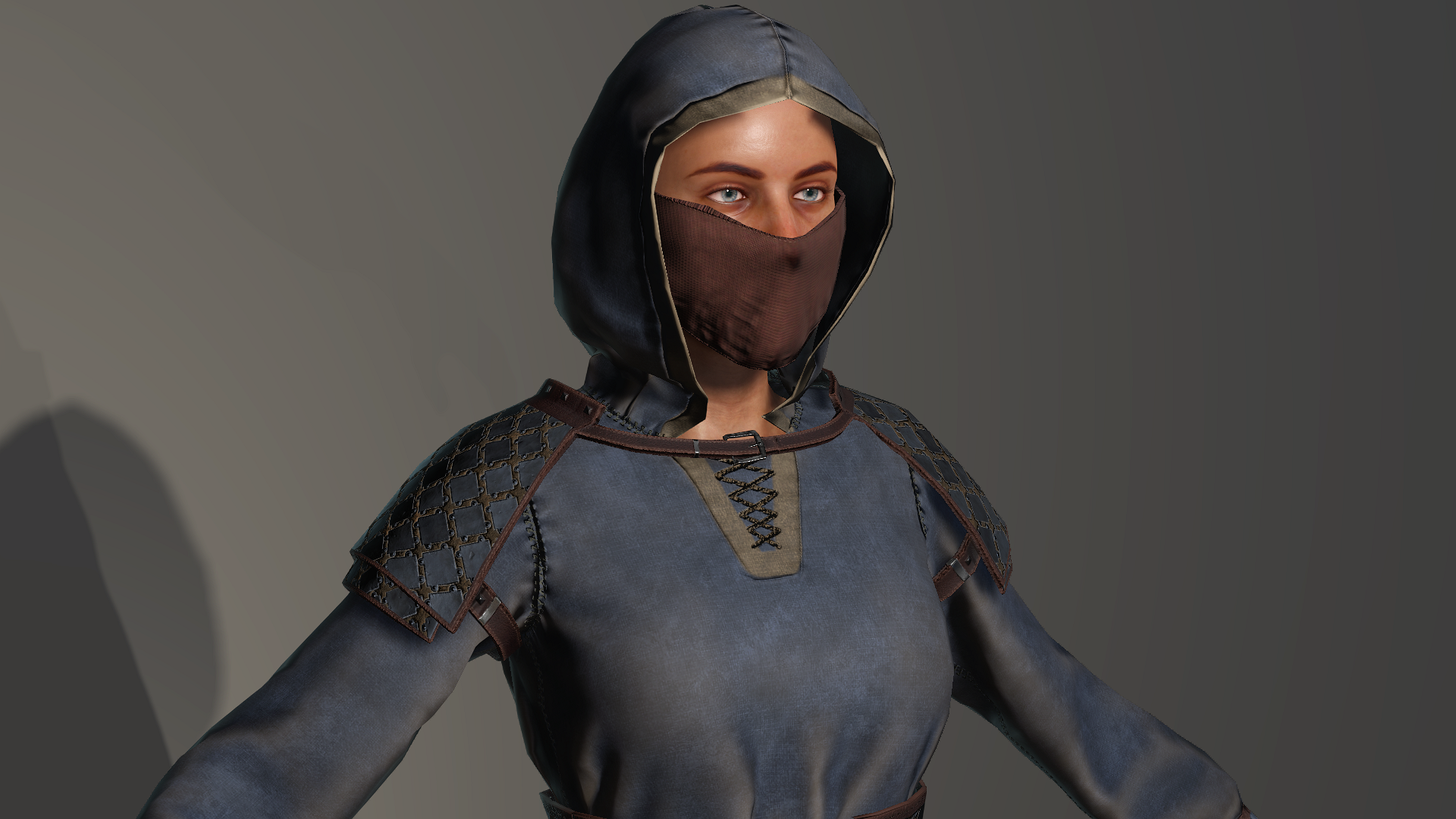 Medieval Female Bandit - Character Creator/Outfit - Reallusion Content ...