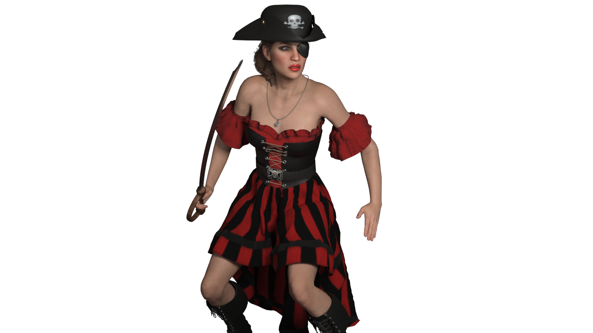 Female Pirate - Character Creator/Outfit - Reallusion Content Store